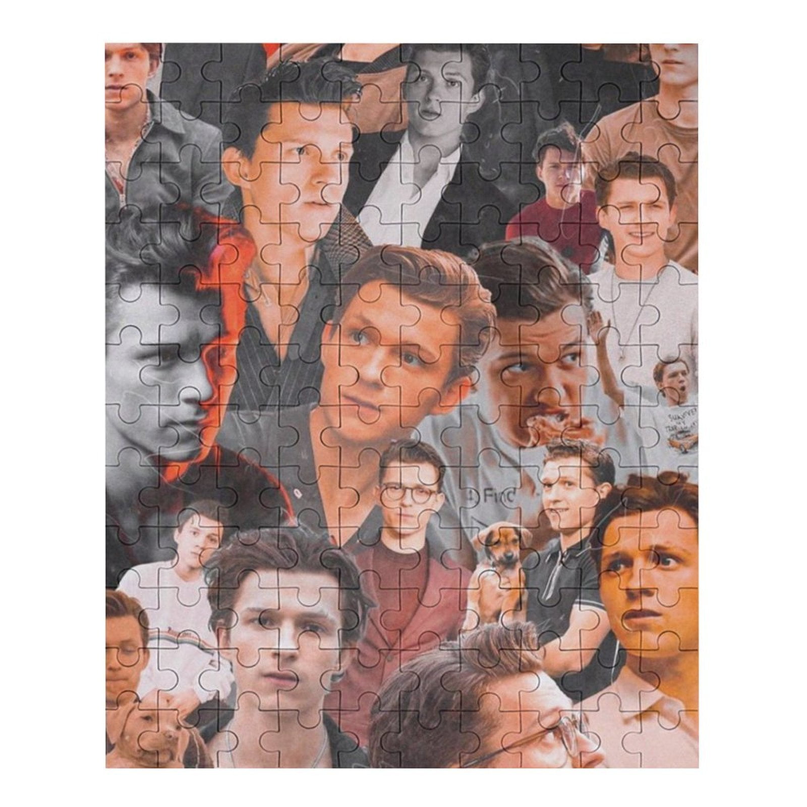Tom Holland Jigsaw Puzzle, Wood Puzzles Adult, 120 PCS Jigsaw Puzzle ...