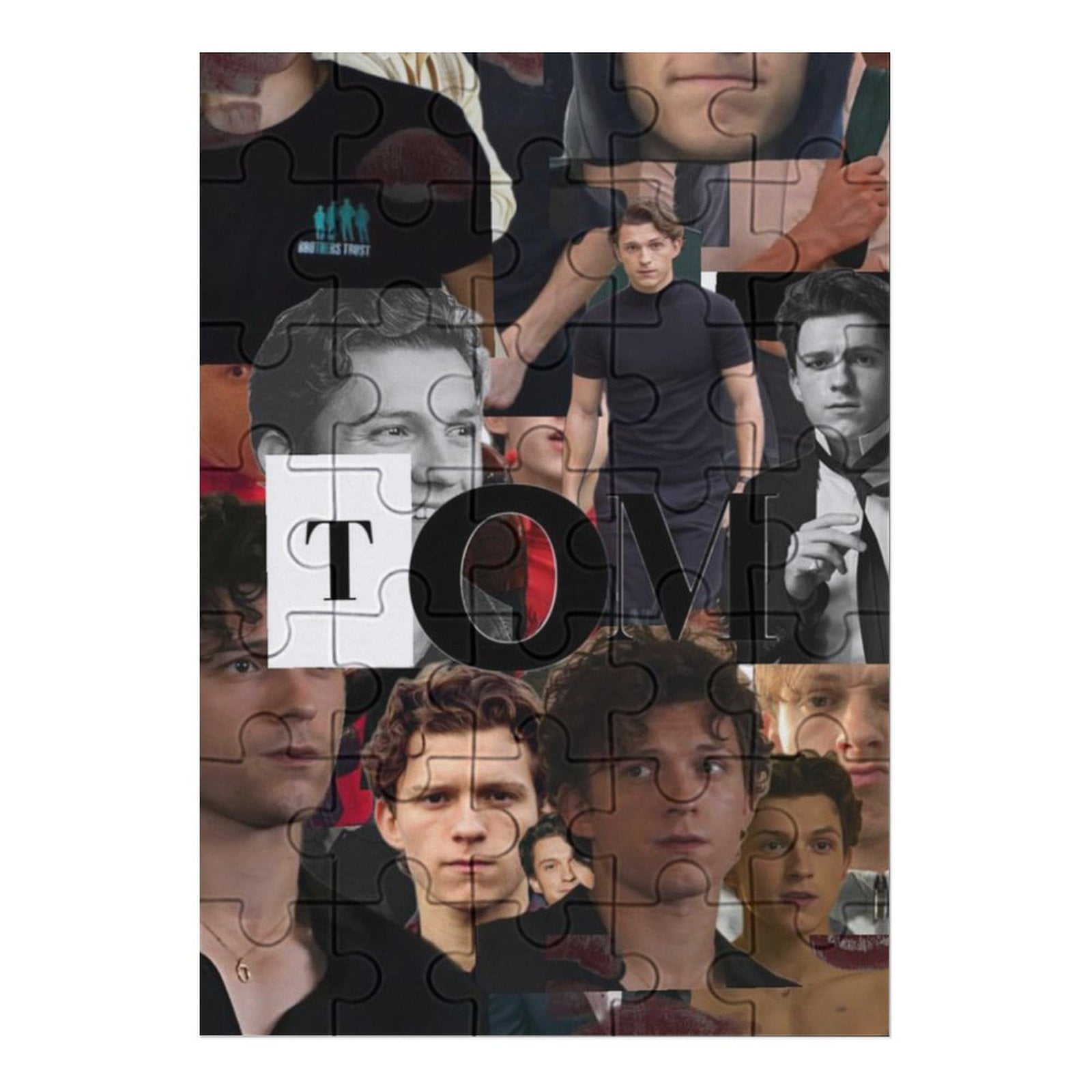 Tom Holland Jigsaw Puzzle, Wood Puzzles Adult, 35 PCS Jigsaw Puzzle ...