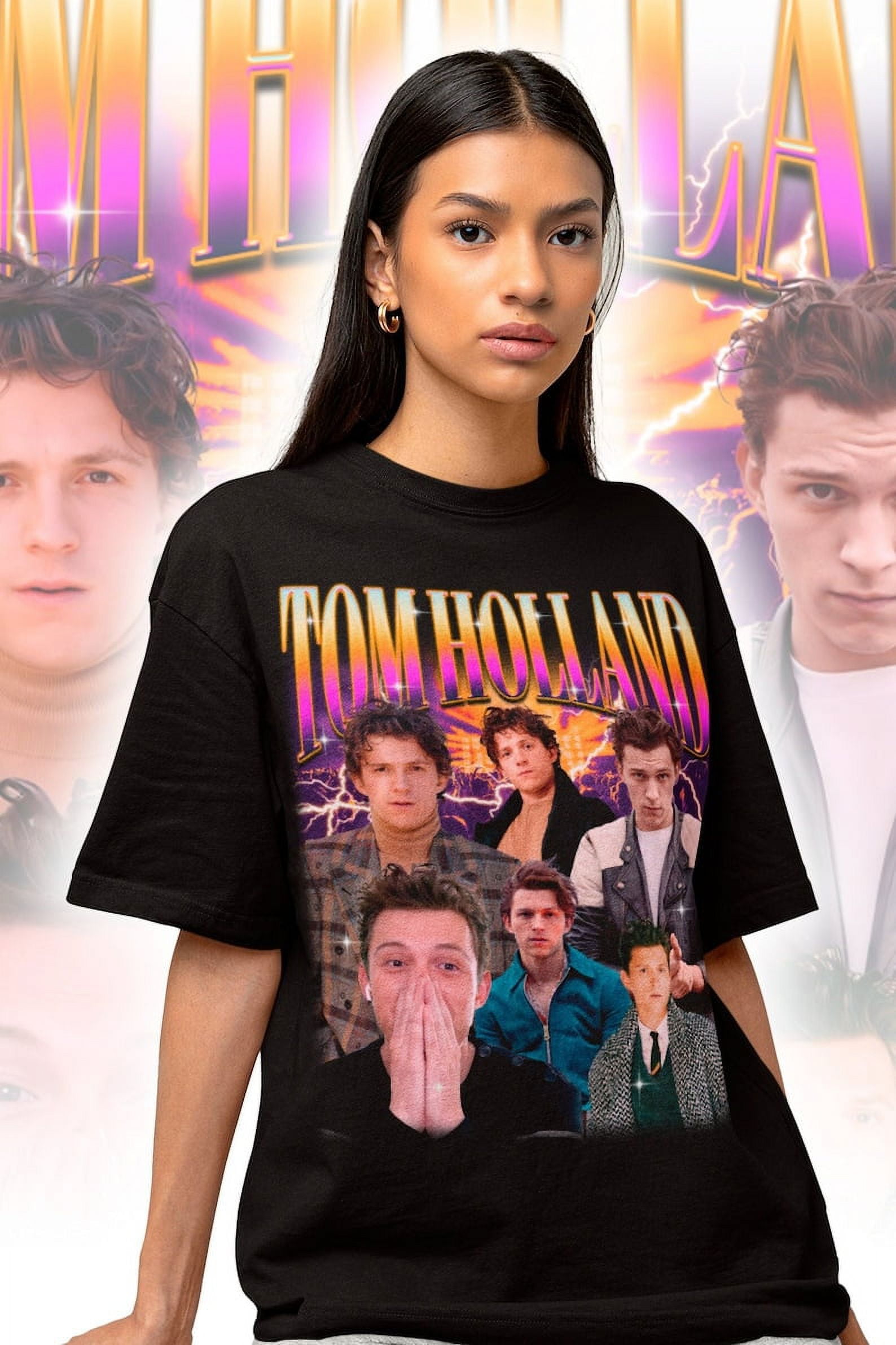 Tom Holland Retro 90s Shirt - Tom Holland - Tom Holland Fan Gift - Tom ...