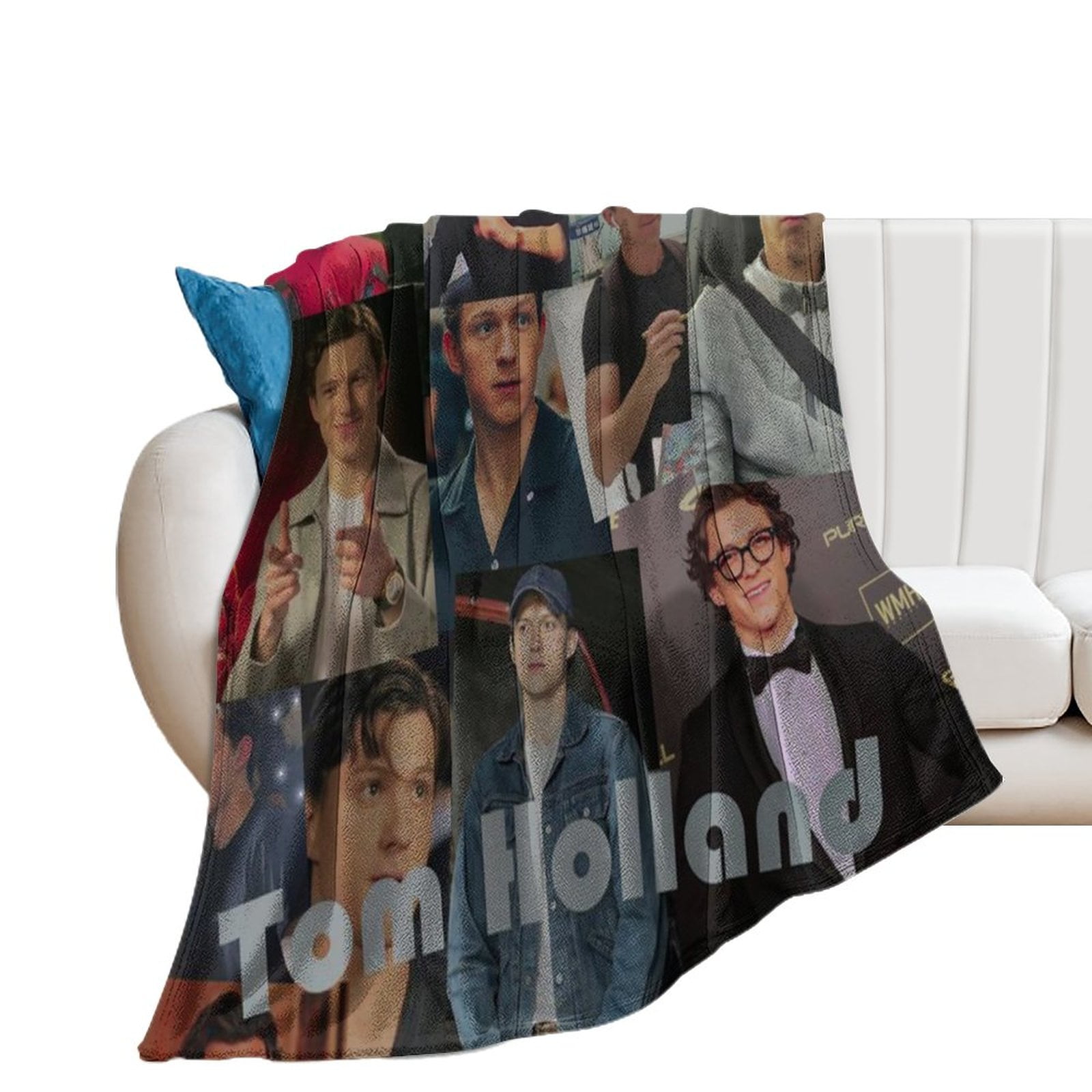 Tom Holland Ultra Soft Blanket Luxury Flannel Lap Blanket Warm ...