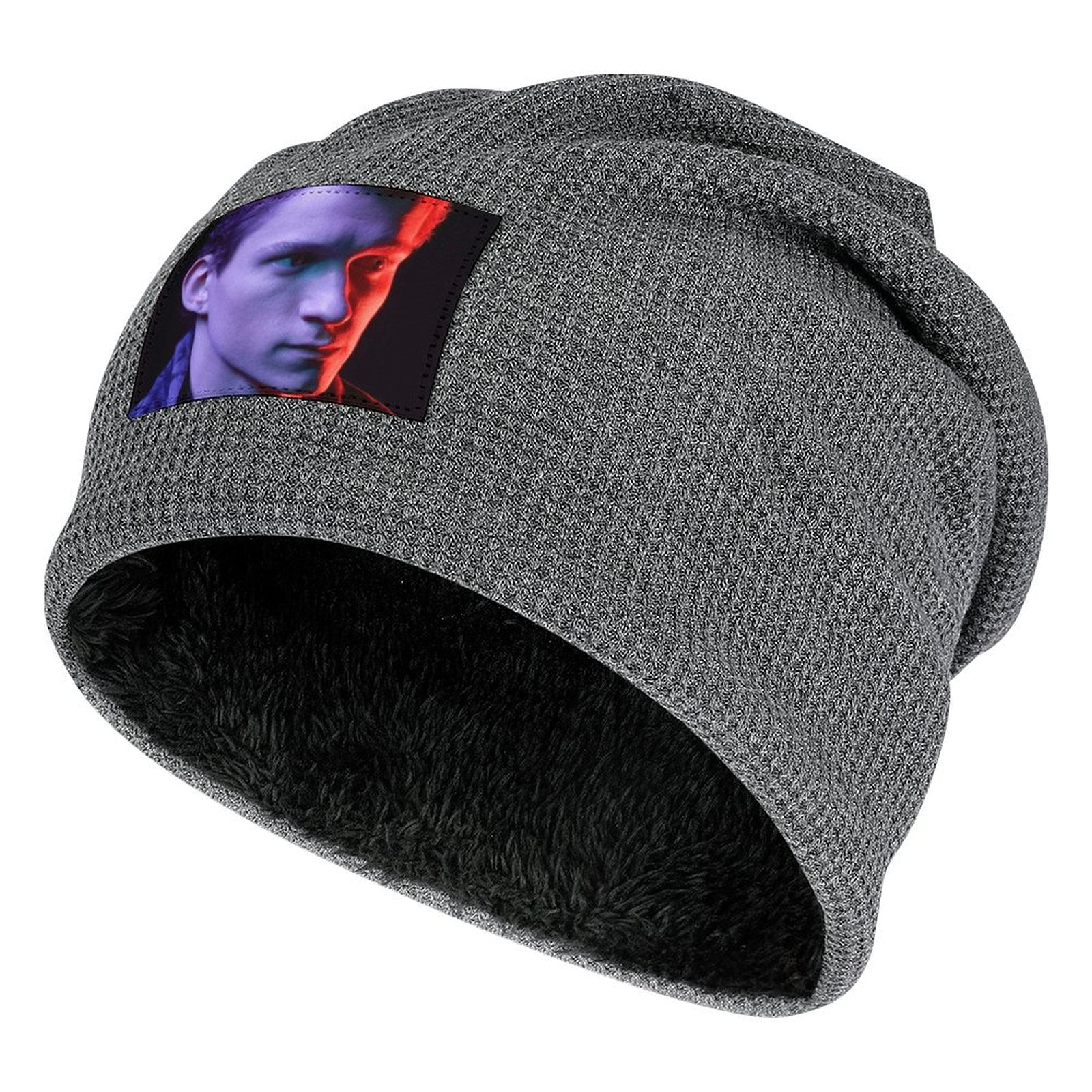 Tom Holland Winter Beanie Hat Plush Pullover Cap Daily Thick Skull Cap ...