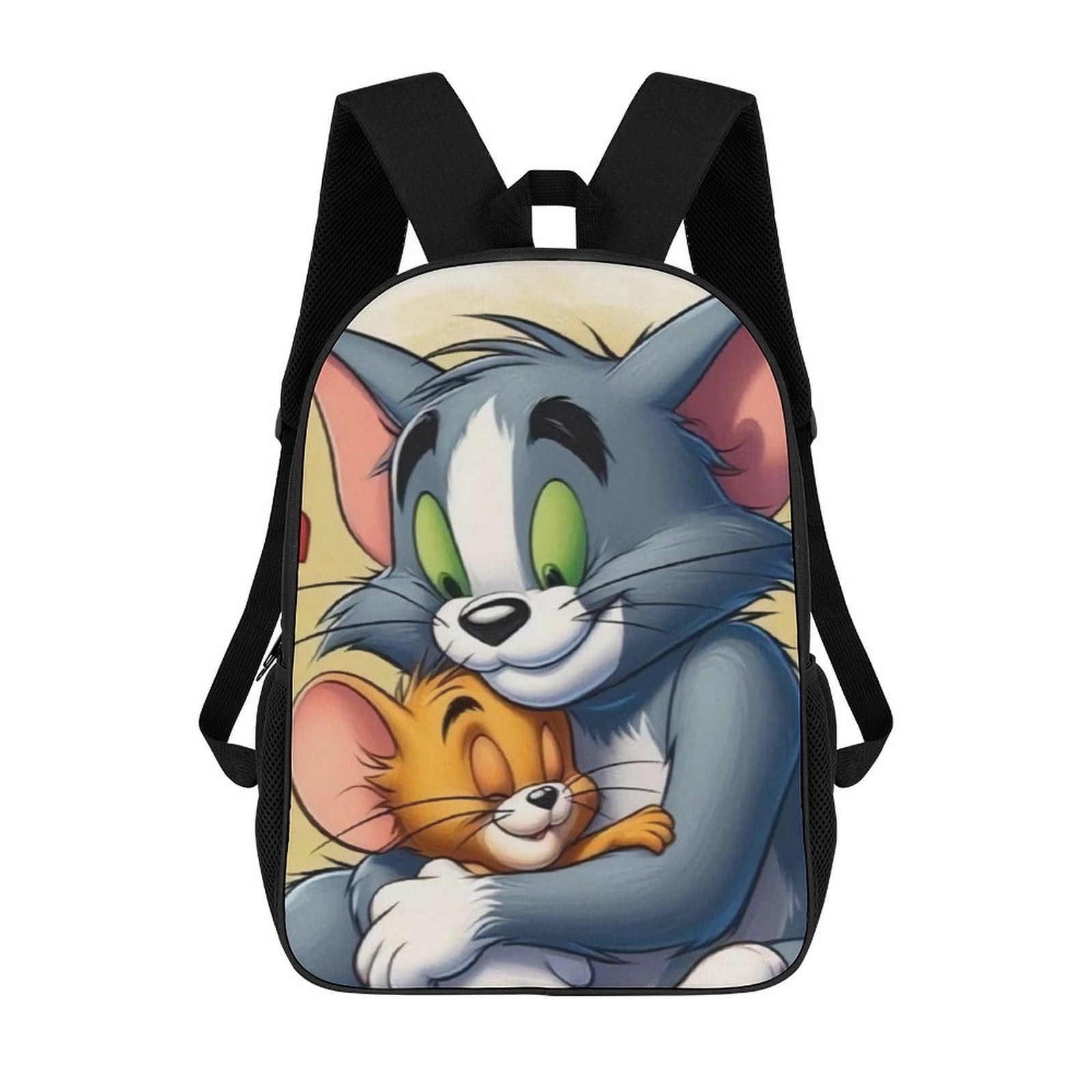 Tom And Jerry 17 Inch Large Capacity Backpack,casual Travel Backpack ...
