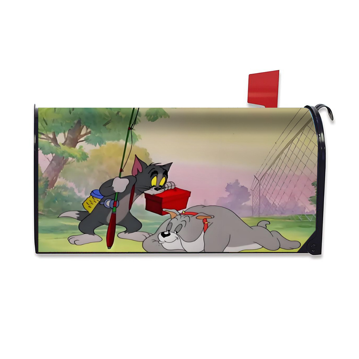 Tom and Jerry Animation mailbox cover both sides customized ...