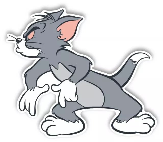 Tom And Jerry Cartoon Sticker Laptop Wall Car Phone Kids Child ...