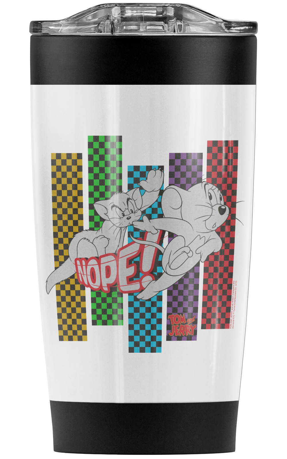 Tom And Jerry/Cat And Mouse Nope Stainless Steel Tumbler 20 oz Coffee ...