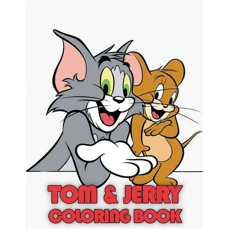 tom and jerry coloring book pages