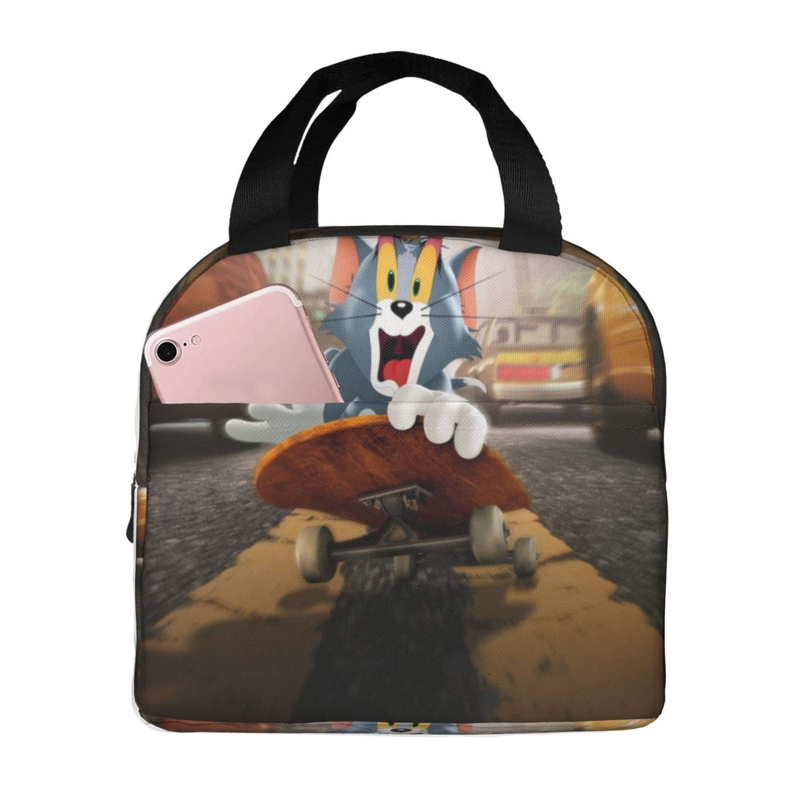 Tom And Jerry Portable Lunch Bag, Insulated Lunch Box Reusable Lunch ...