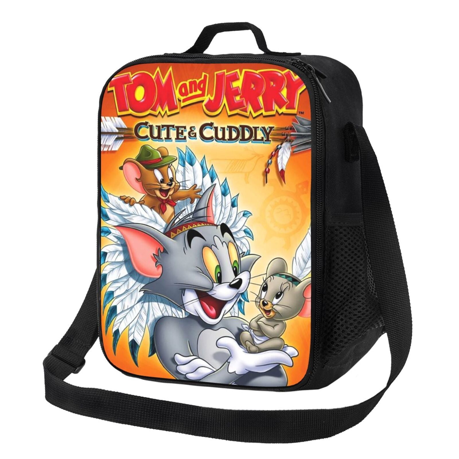 Tom And Jerry Portable Lunch Bag, Insulated Lunch Box Reusable Lunch ...