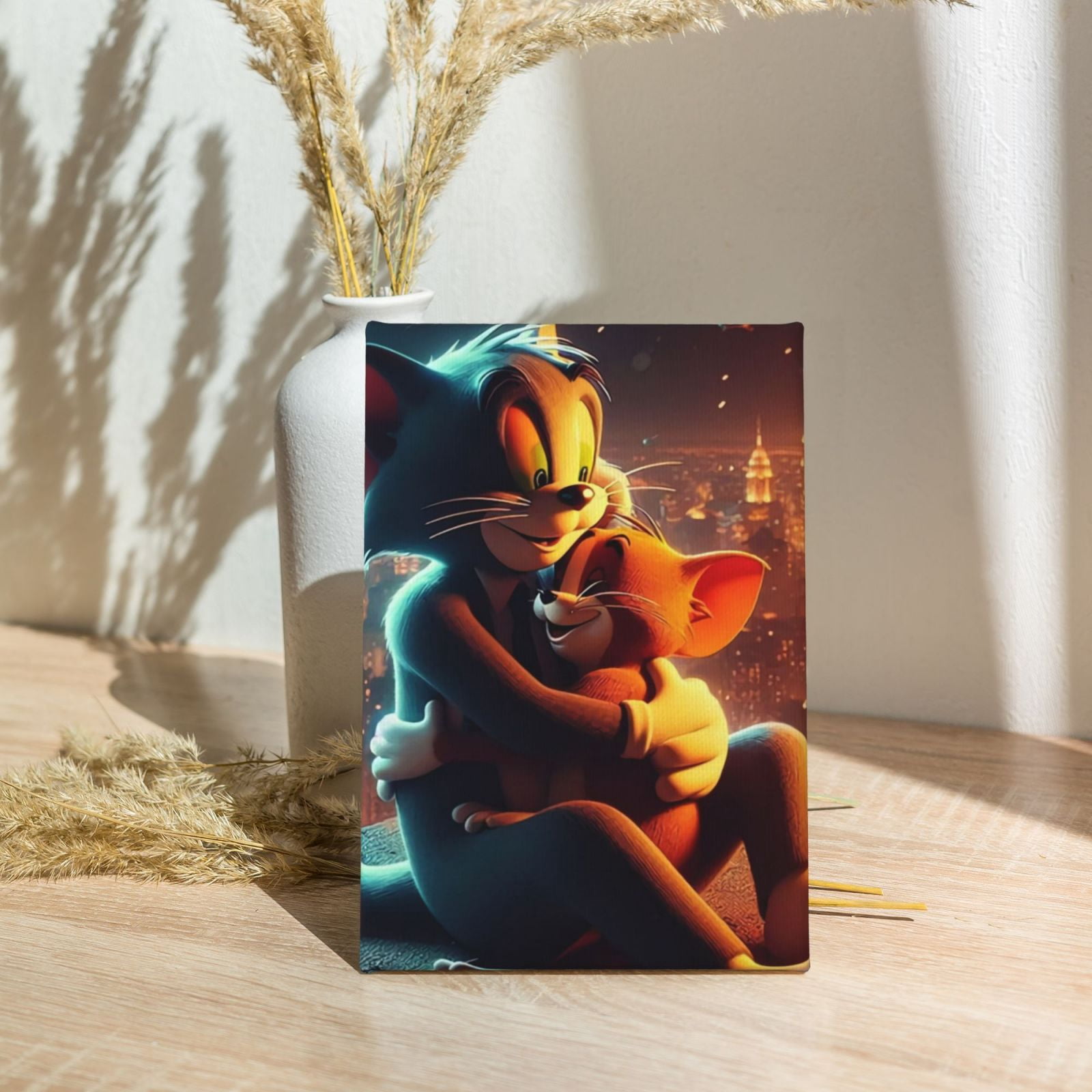 Tom And Jerry Poster Canvas Painting Living Room Home Decorative ...