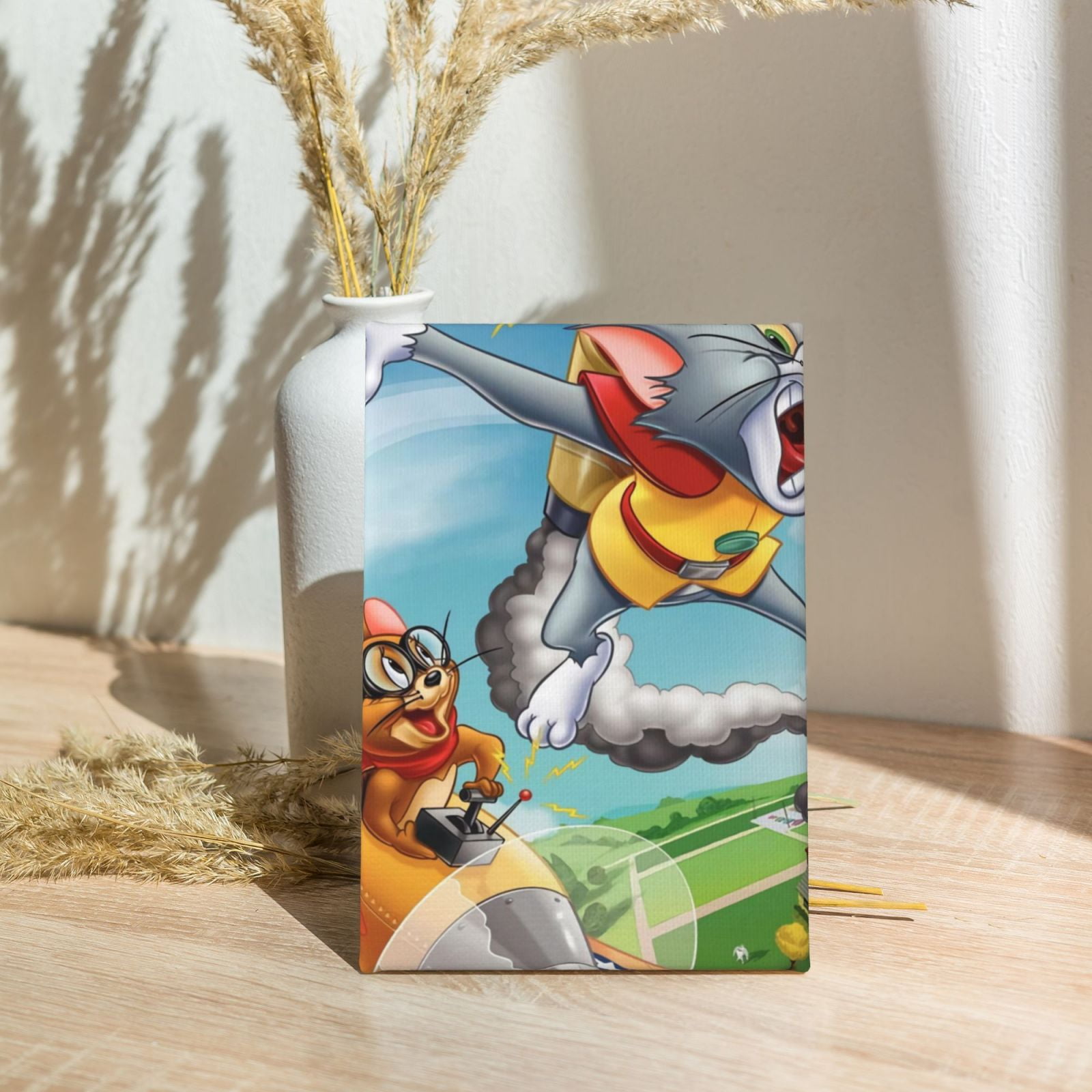 Tom And Jerry Poster Canvas Painting Living Room Home Decorative ...