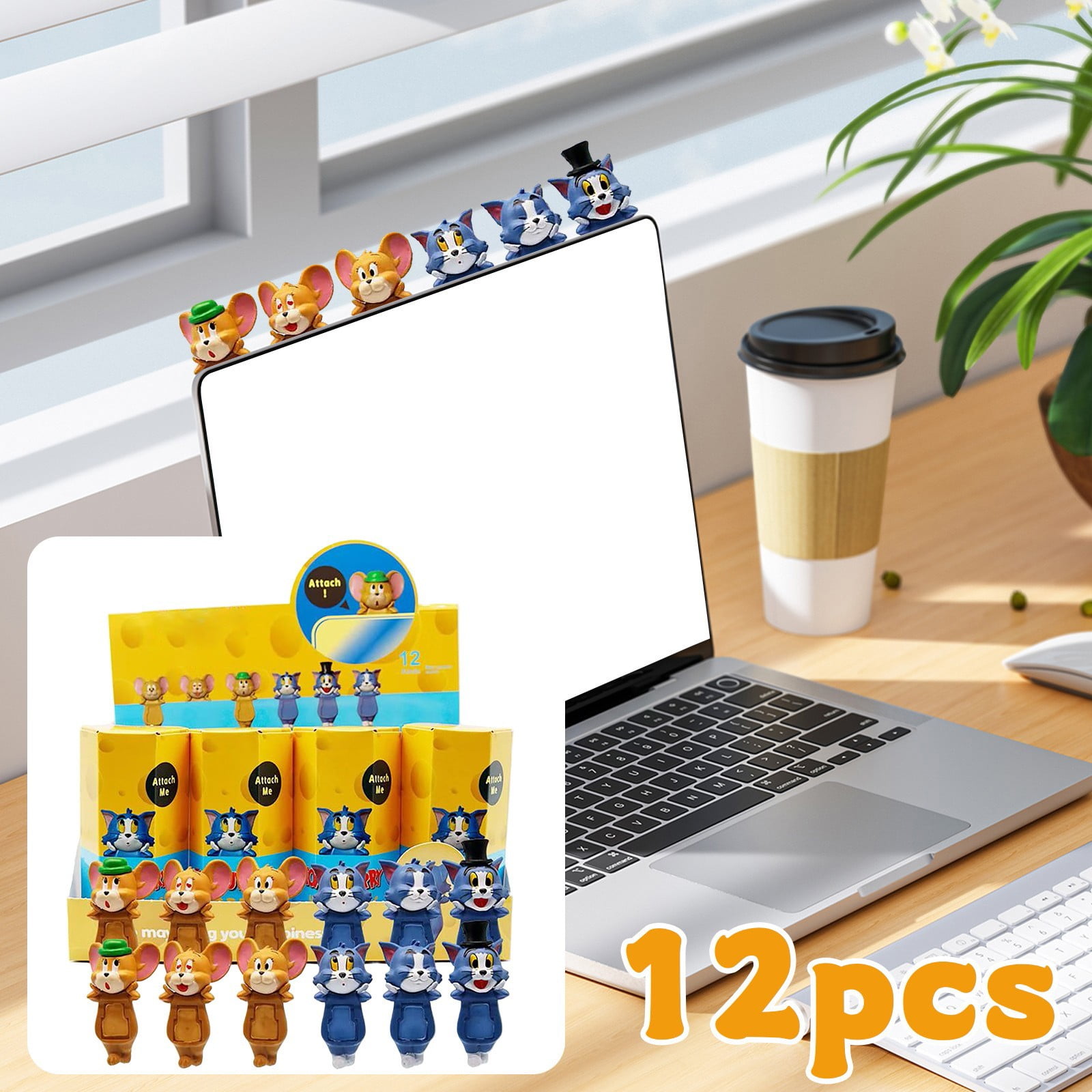 Tom and Jerry Series Sonny Angel Hippers, Stickable Tom and Jerry Mini ...