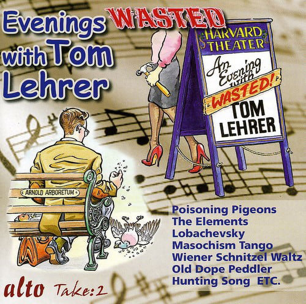 Tom Lehrer - Evenings Wasted With Tom Lehrer - Music & Performance - CD ...