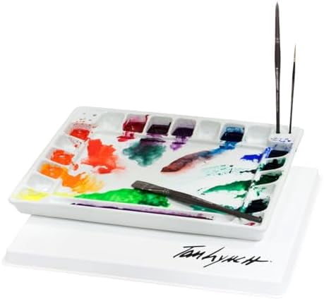 Tom Lynch Porcelain Watercolor Palette$$Art & Craft - Walmart.com