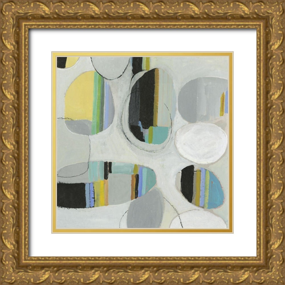 Tom Reeves 15x15 Gold Ornate Wood Framed with Double Matting Museum Art ...
