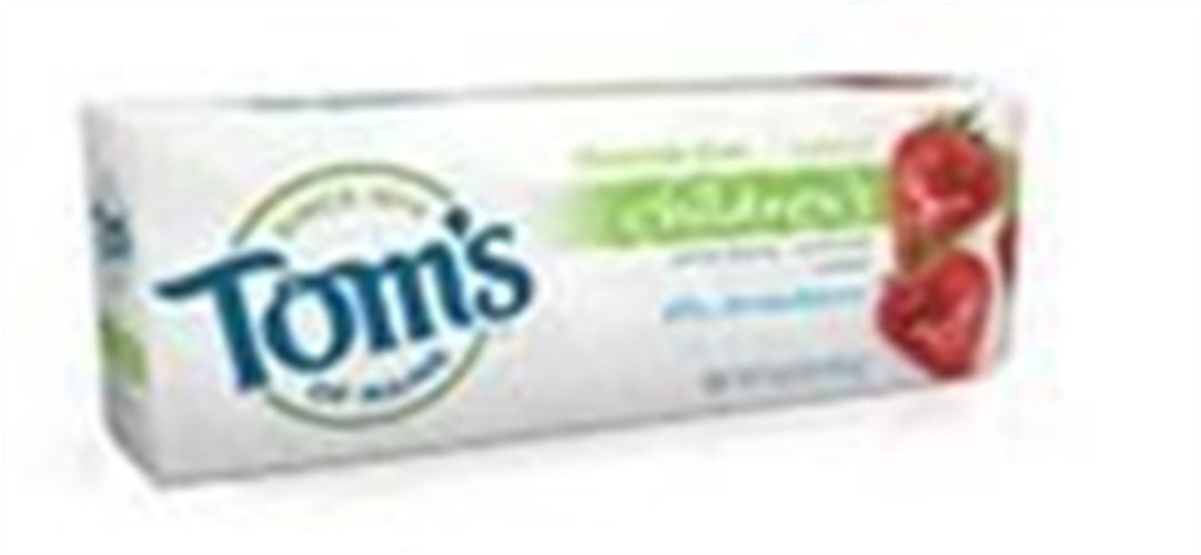 Tom'S Of Maine Children'S Natural Toothpaste Silly Strawberry 4.2 Oz ...