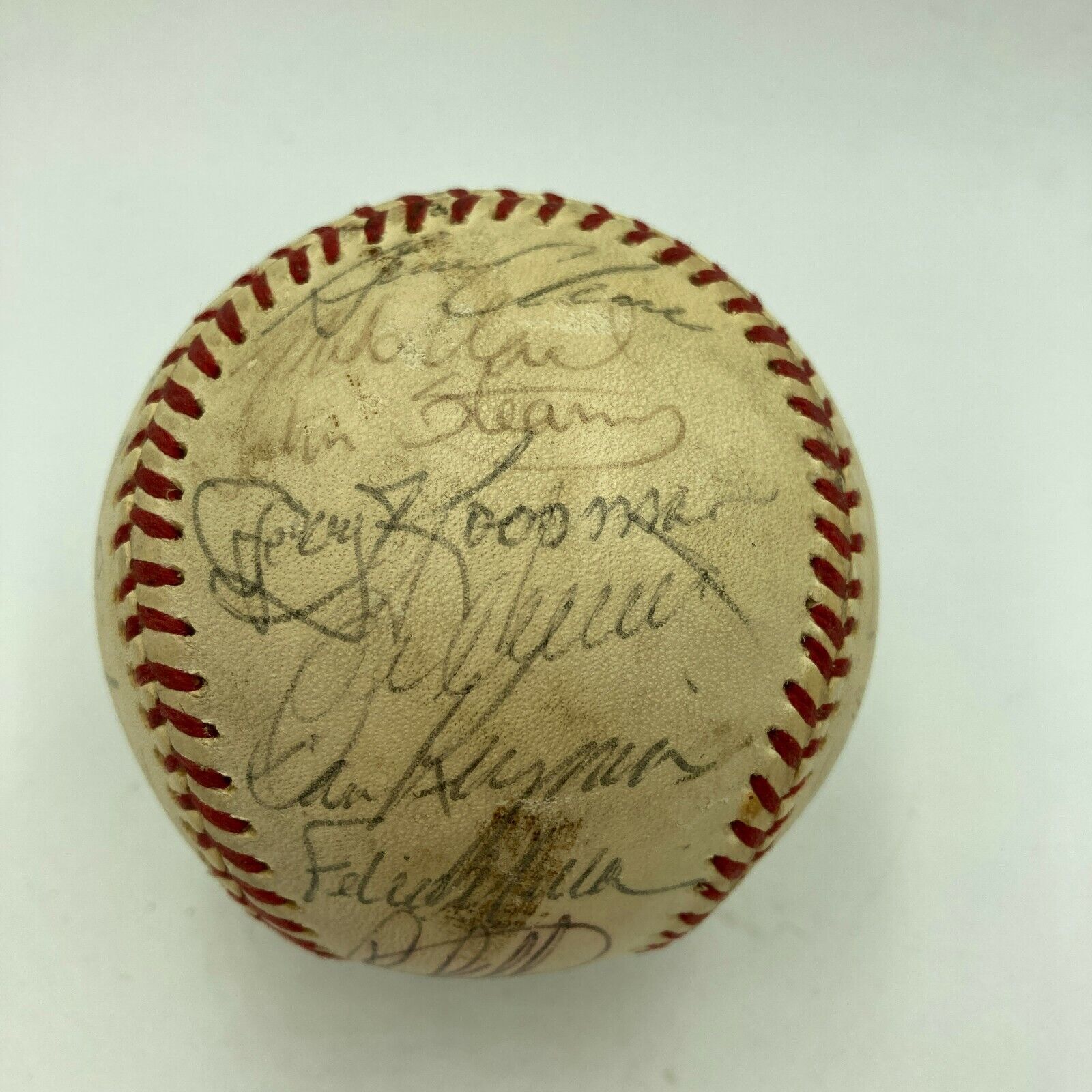 Tom Seaver 1975 New York Mets Team Signed National League Baseball ...