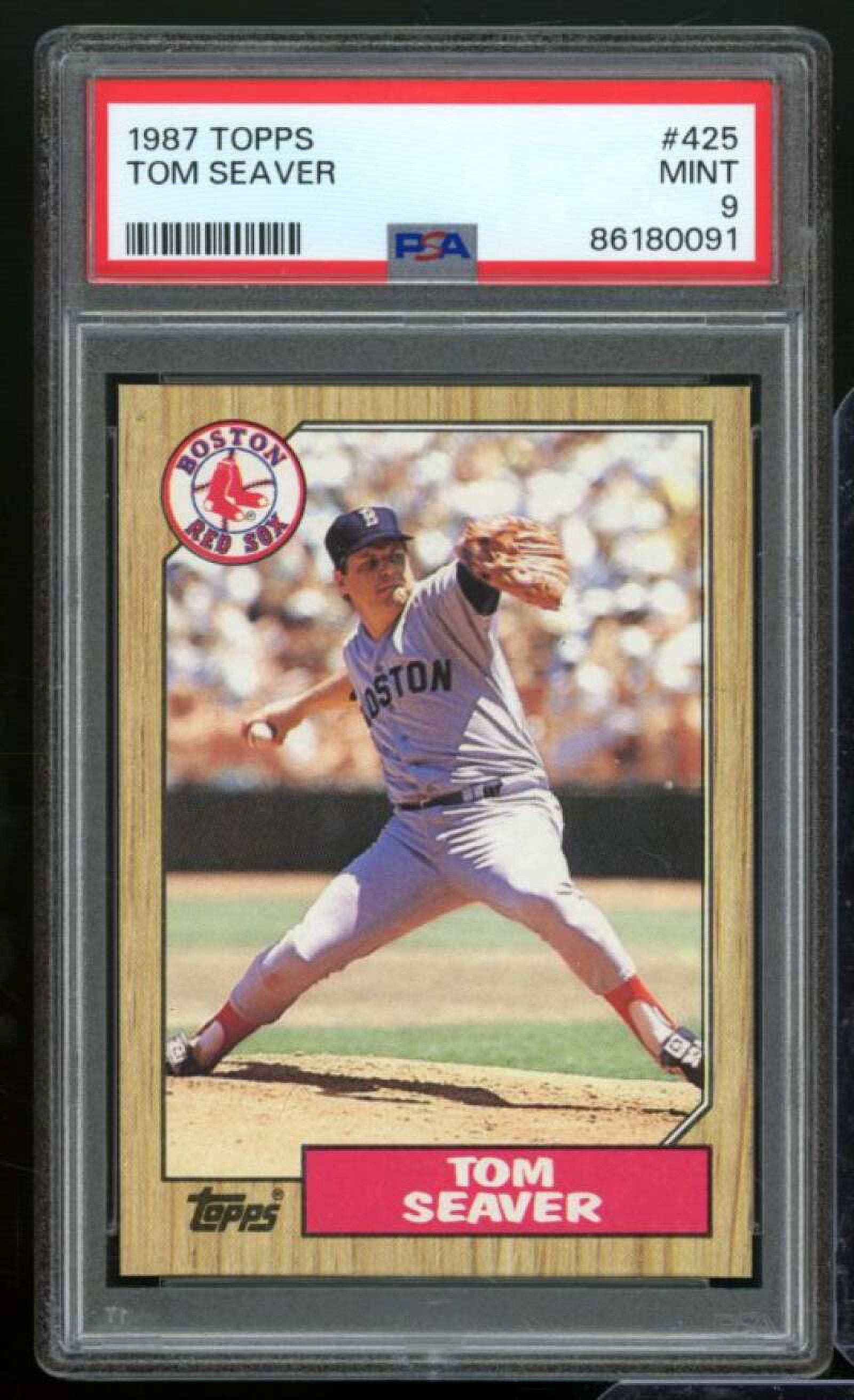Tom Seaver Card 1987 Topps #425 PSA 9 - Walmart.com