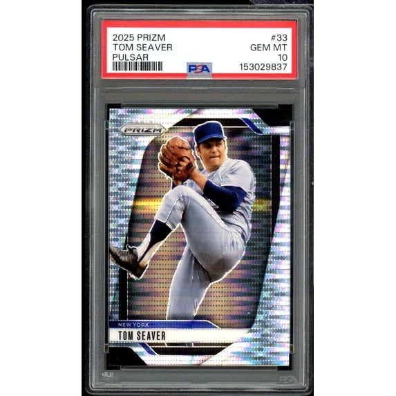 Tom Seaver Card 2025 Prizm Pulsar #33 PSA 10 - Walmart.com