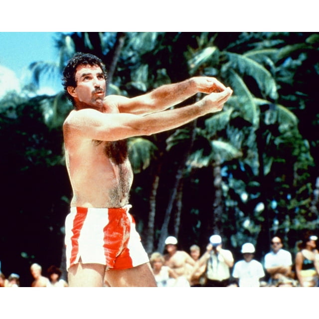 Tom Selleck 24X36 Classic Hollywood Poster Beefcake Handsome On Beach ...