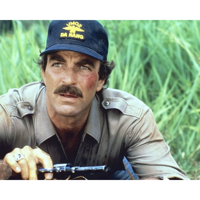 Tom Selleck In Magnum, P.I. Wearing His Vm02 Baseball Hat & Holding Gun ...