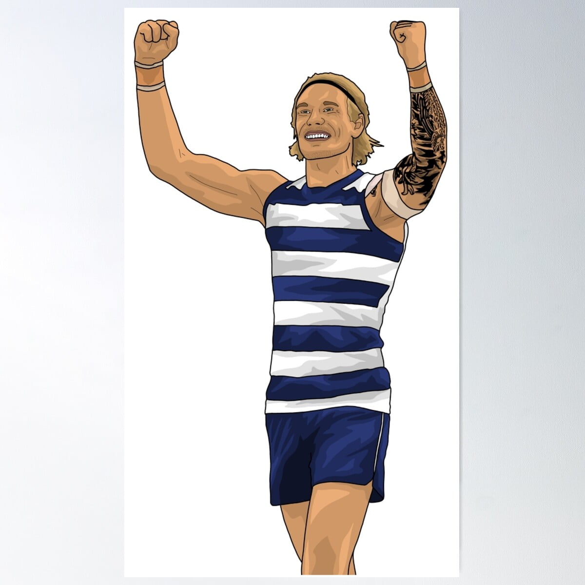 Tom Stewart Poster Wall Art, Modern Wall Decor For Living Room Bedroom ...