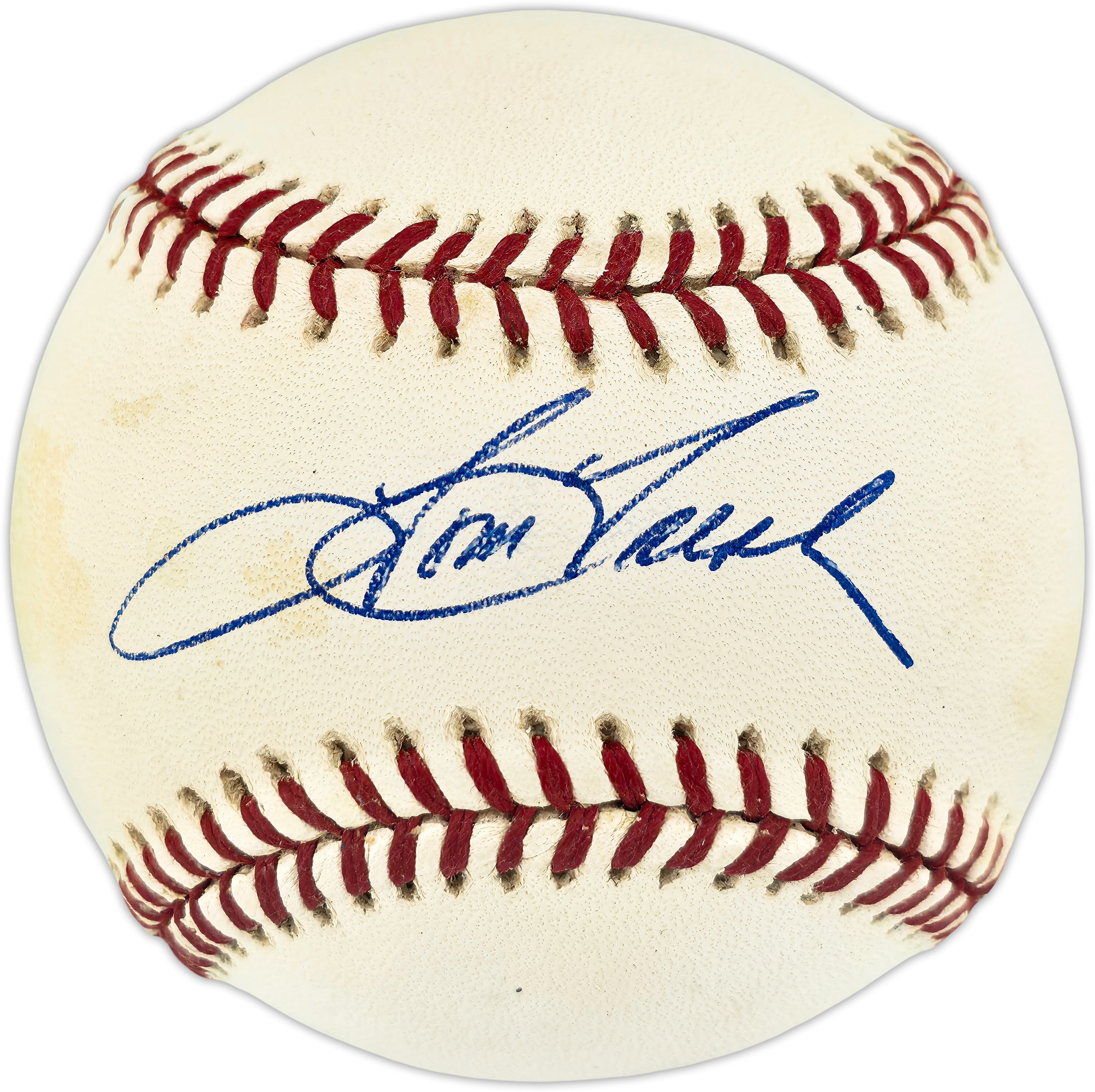 Tom Tresh Autographed Official AL Baseball New York Yankees Beckett BAS ...