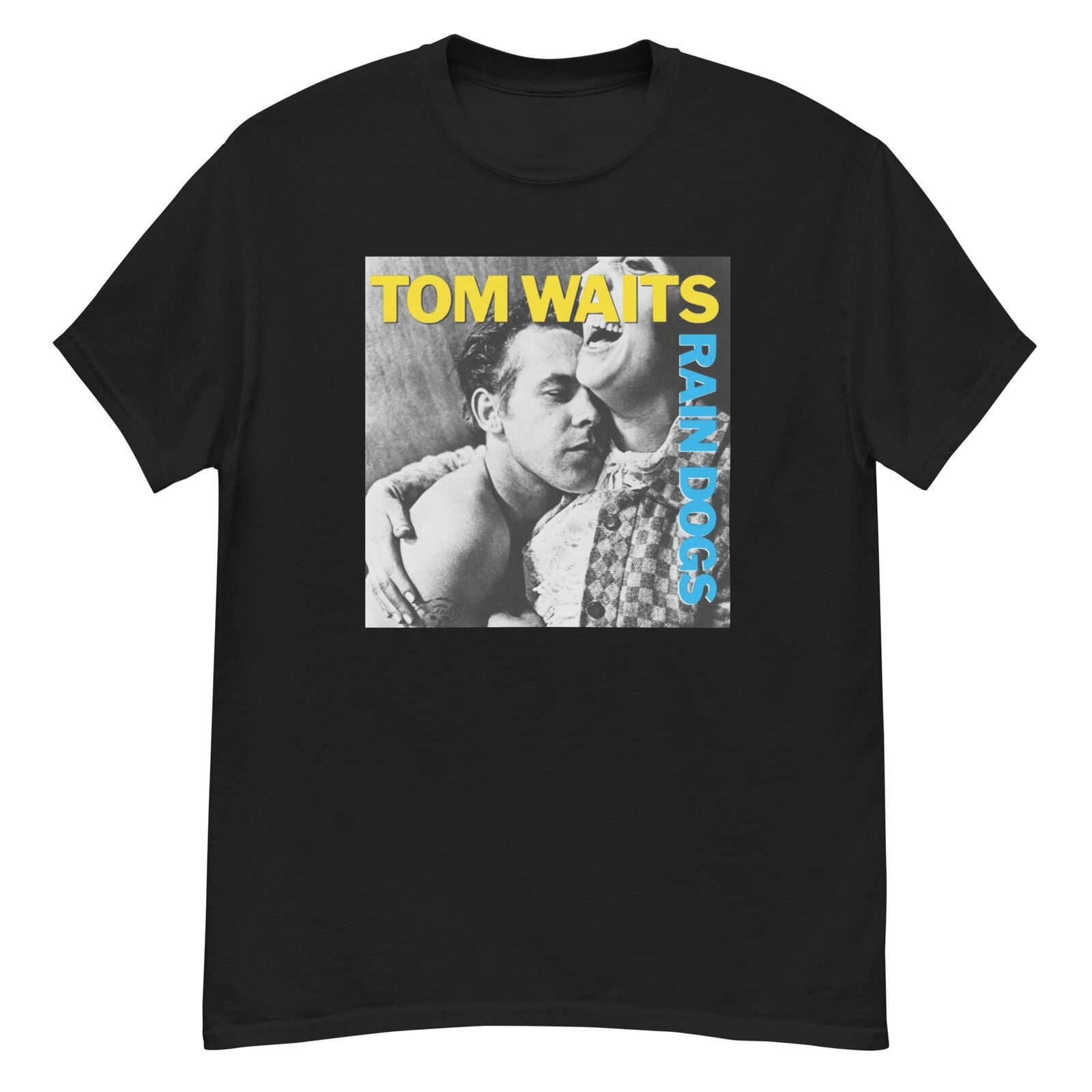 Tom Waits - Rain Dogs Album Cover - Classic Tee - Walmart.com