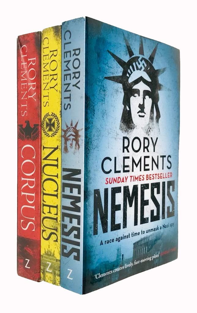 Tom Wilde Series 3 Books Collection Set By Rory Clements - Fiction ...