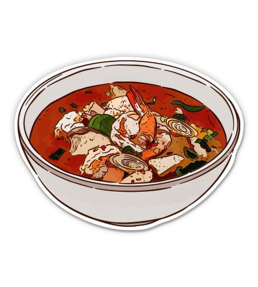 Tom Yum Soup - 12" Vinyl Sticker Waterproof Decal - Walmart.com