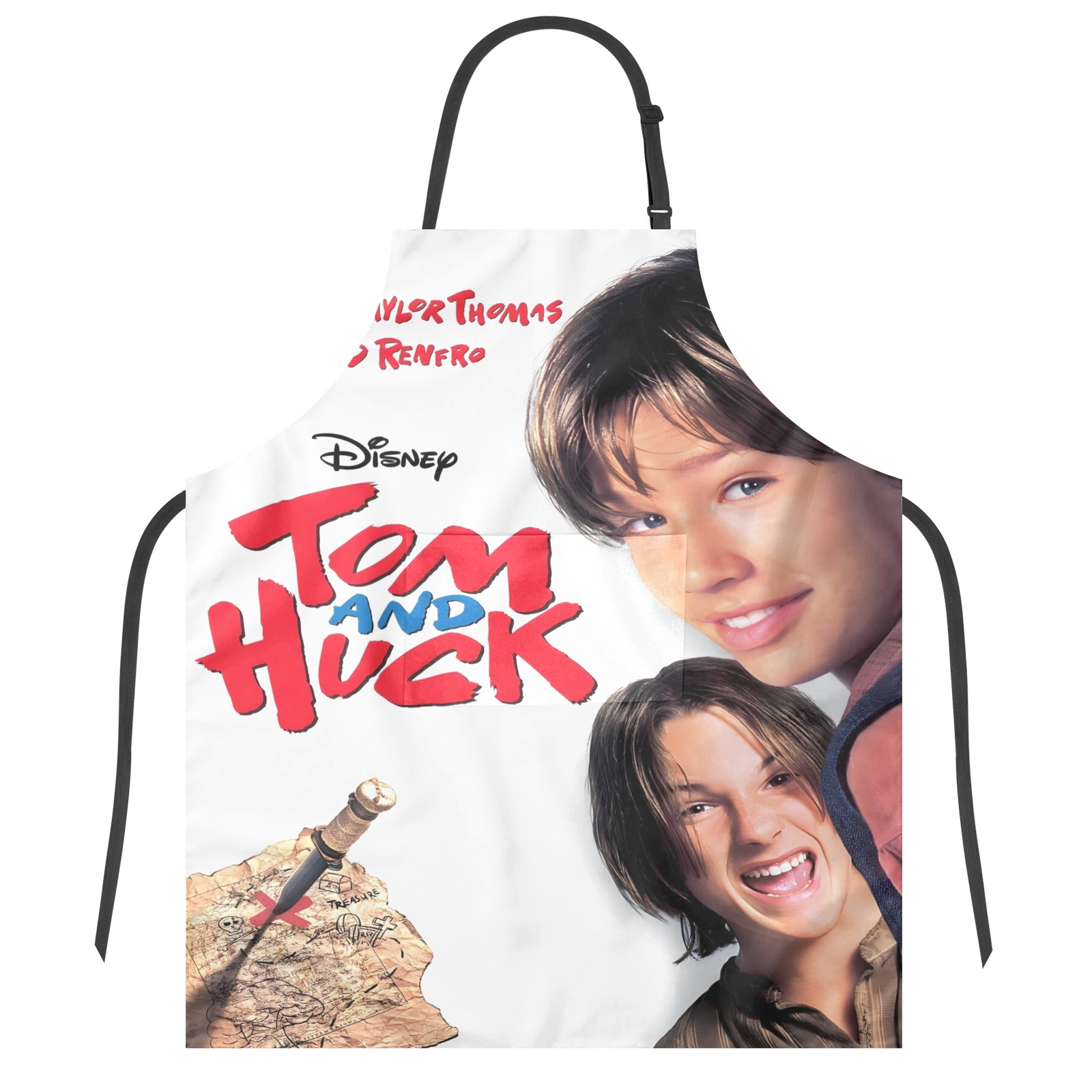 Tom and Huck apron has an iconic print, is durable and adjustable, with ...