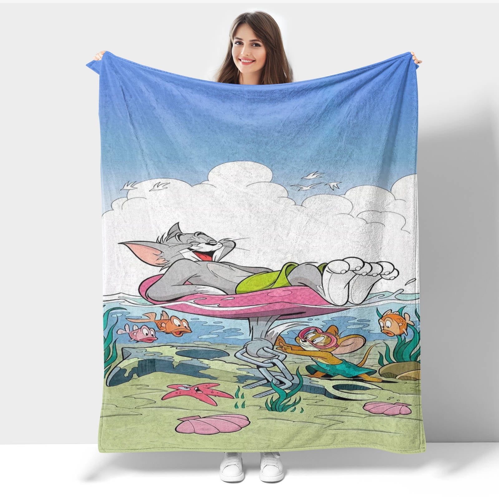 Tom and Jerry 60IN*50IN Blanket - Walmart.com