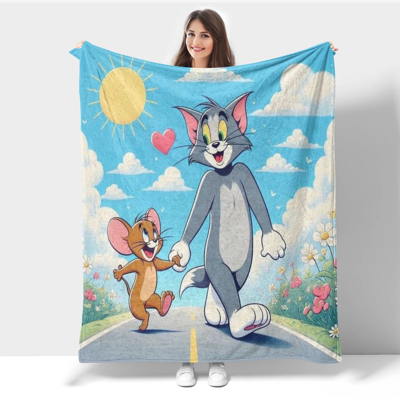 Tom and Jerry 60IN*50IN Blanket - Walmart.com