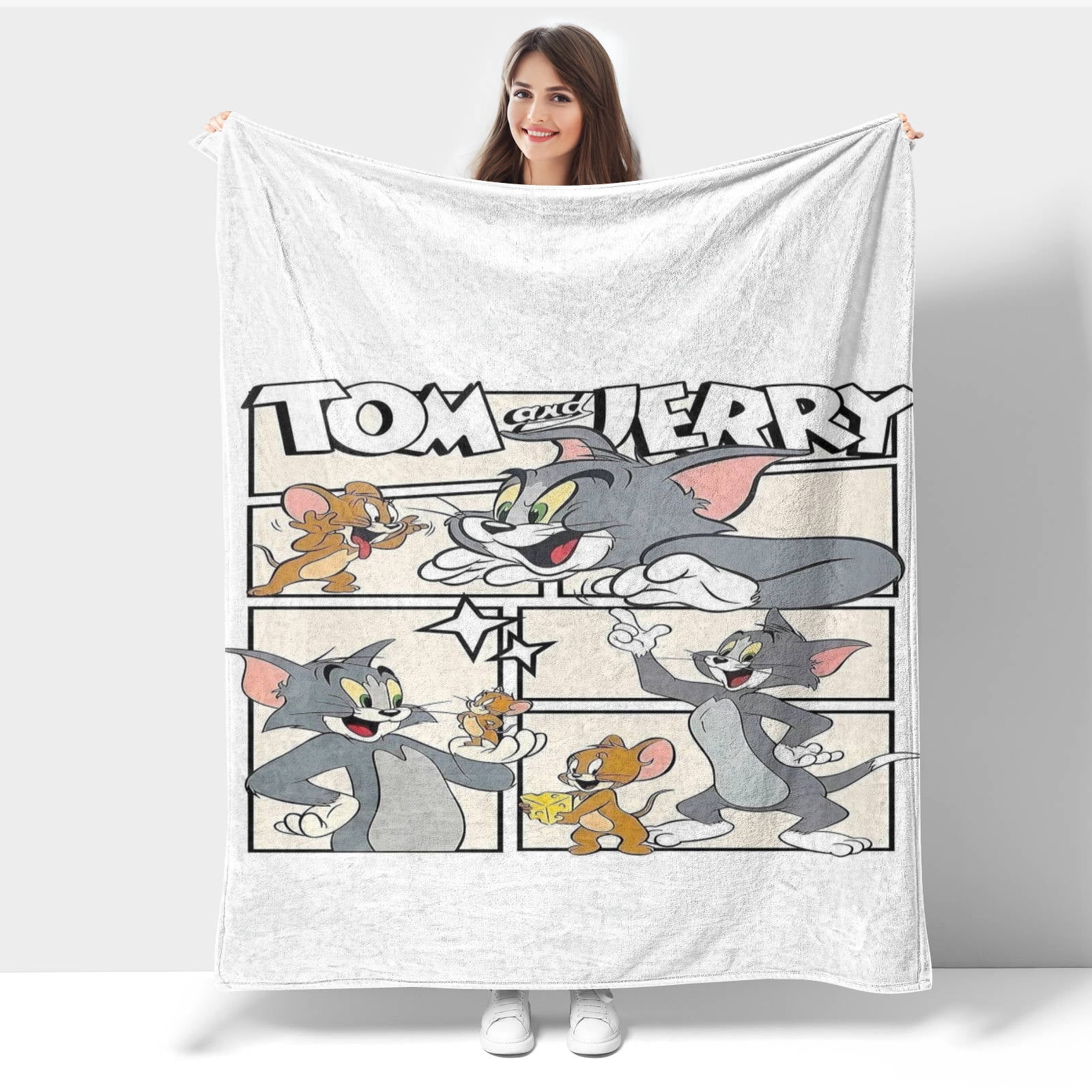 Tom and Jerry 80IN*60IN Blanket - Walmart.com