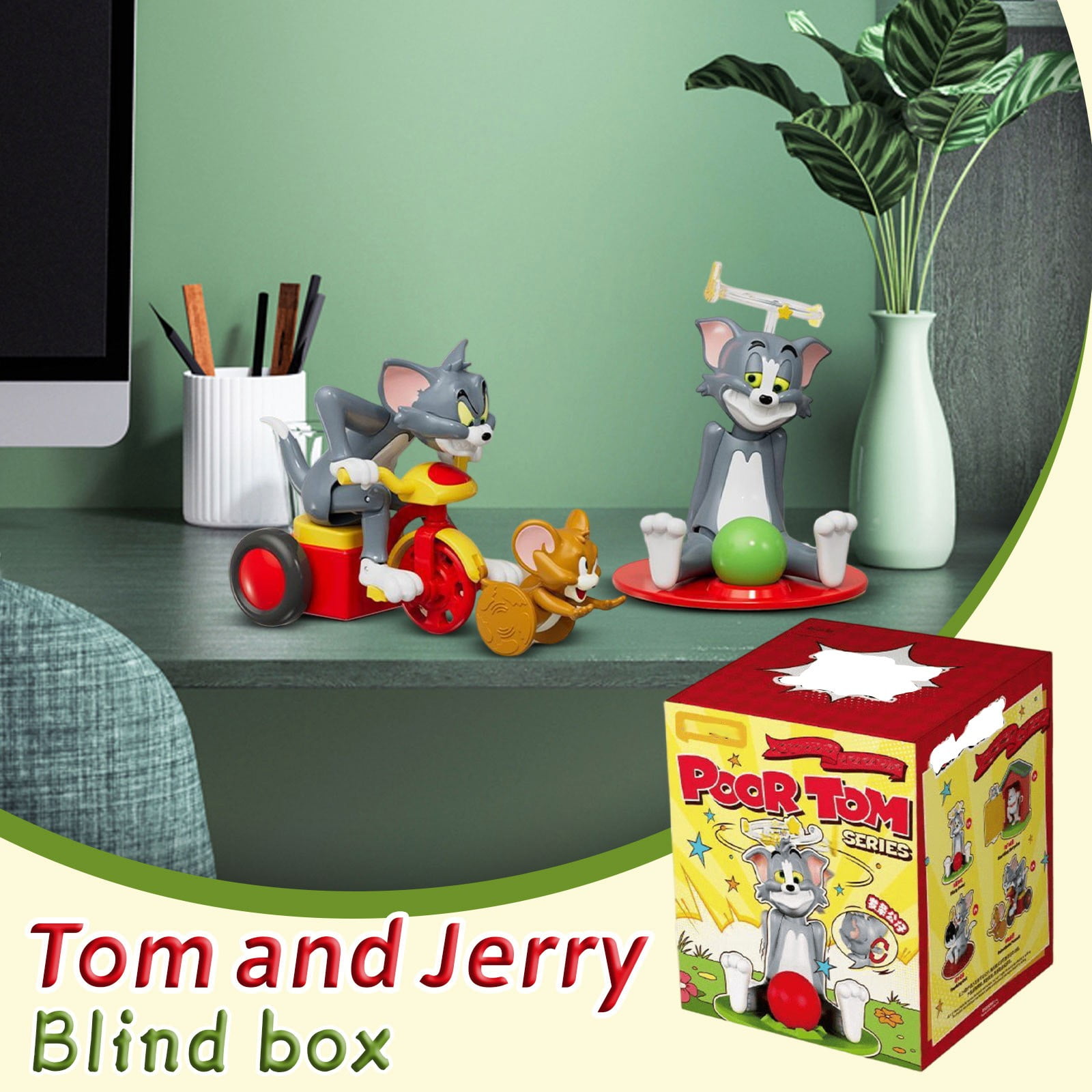 Tom and Jerry Action Figures Blind Box – Ideal for Cartoon Collectors ...