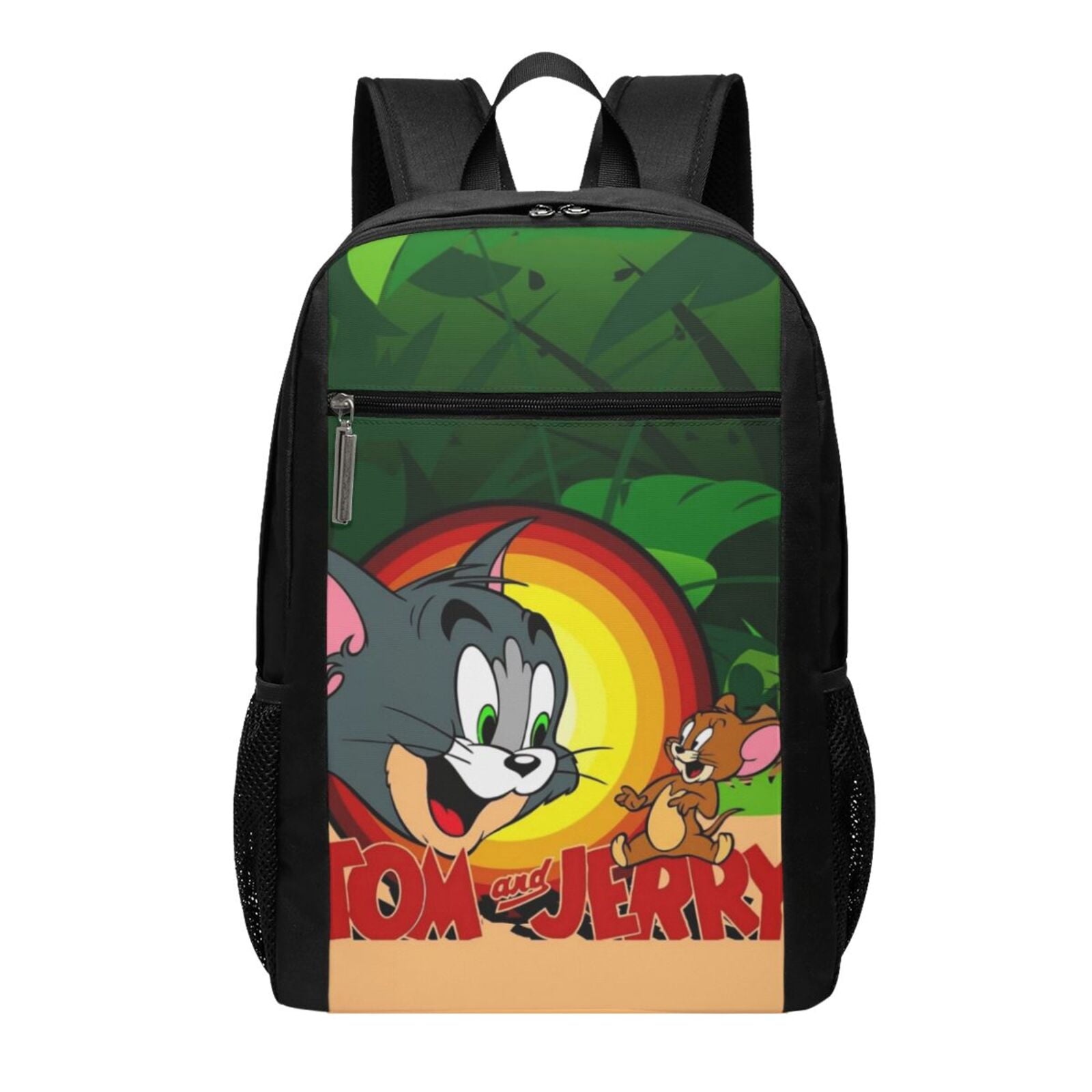 Tom and Jerry Backpacks Bookbag Casual Daypack Backpacks for Travel ...