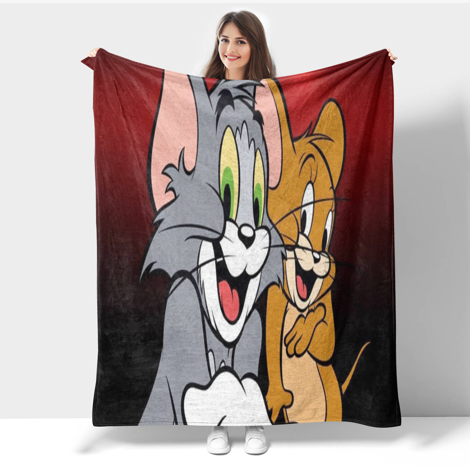 Tom and Jerry Blanket 40IN*30IN - Walmart.com