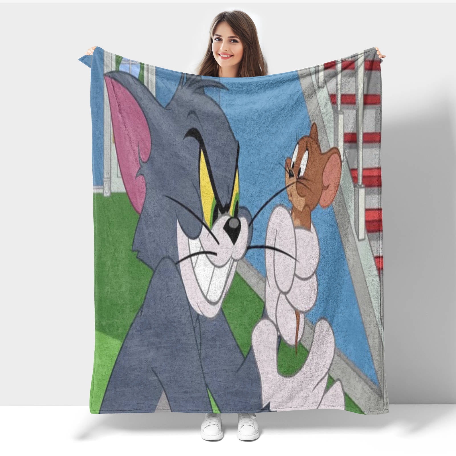 Tom and Jerry Blanket 40IN*30IN - Walmart.com