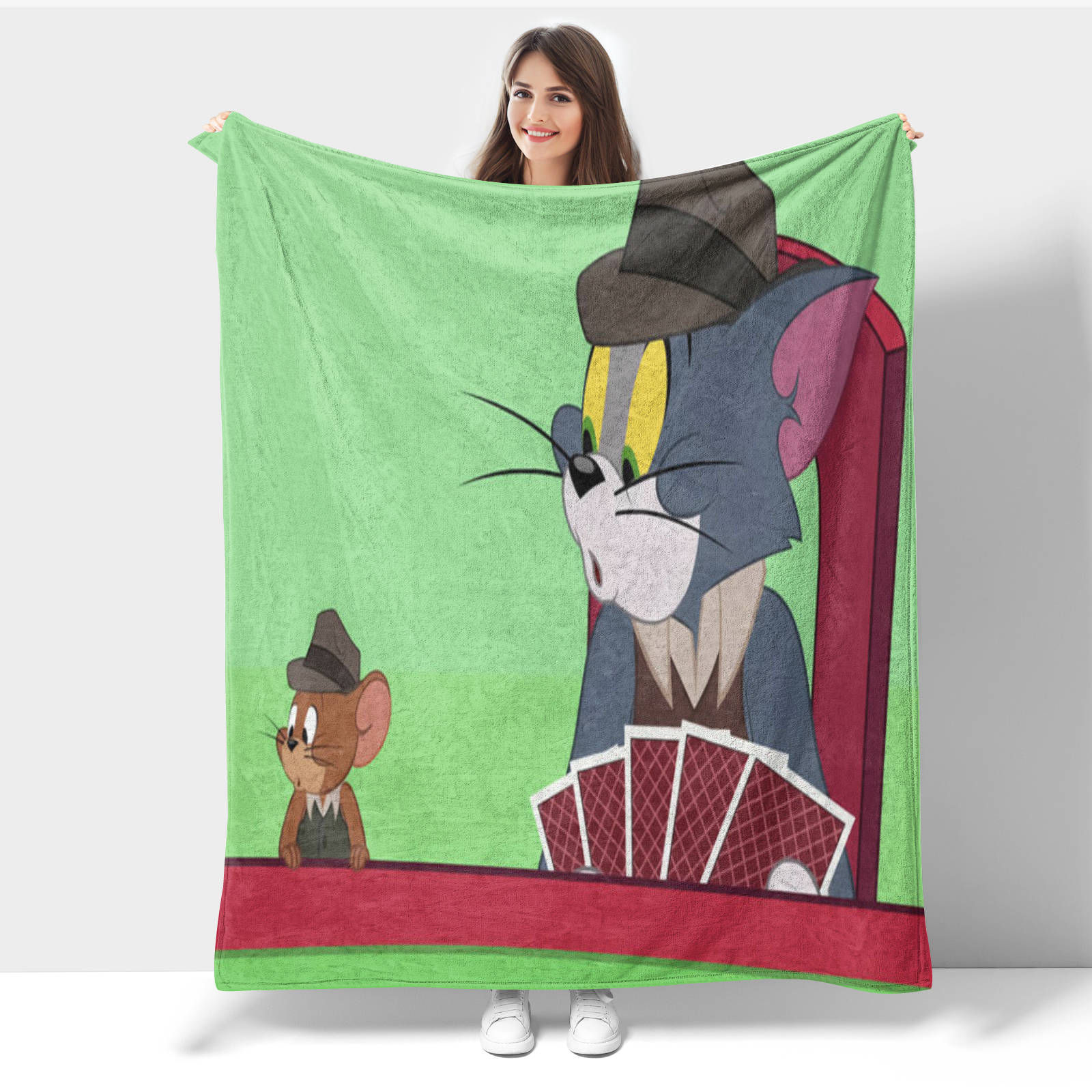 Tom and Jerry Blanket 40IN*30IN - Walmart.com