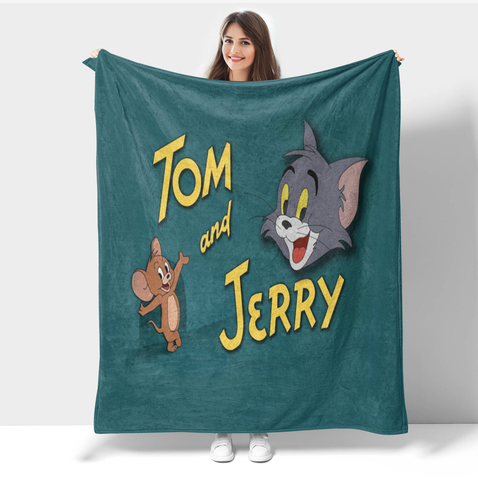 Tom and Jerry Blanket 40IN*30IN - Walmart.com