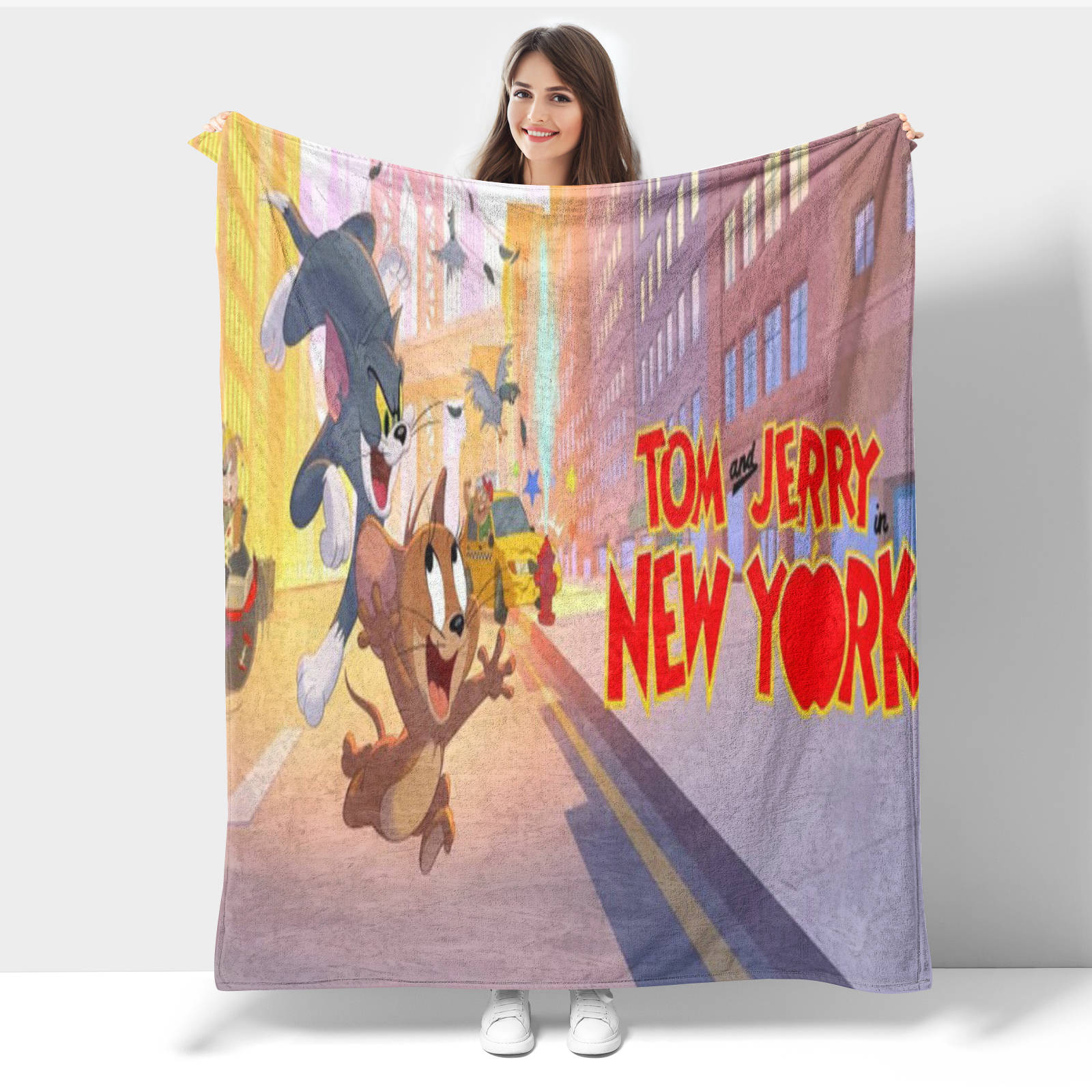 Tom and Jerry Blanket 40IN*30IN - Walmart.com