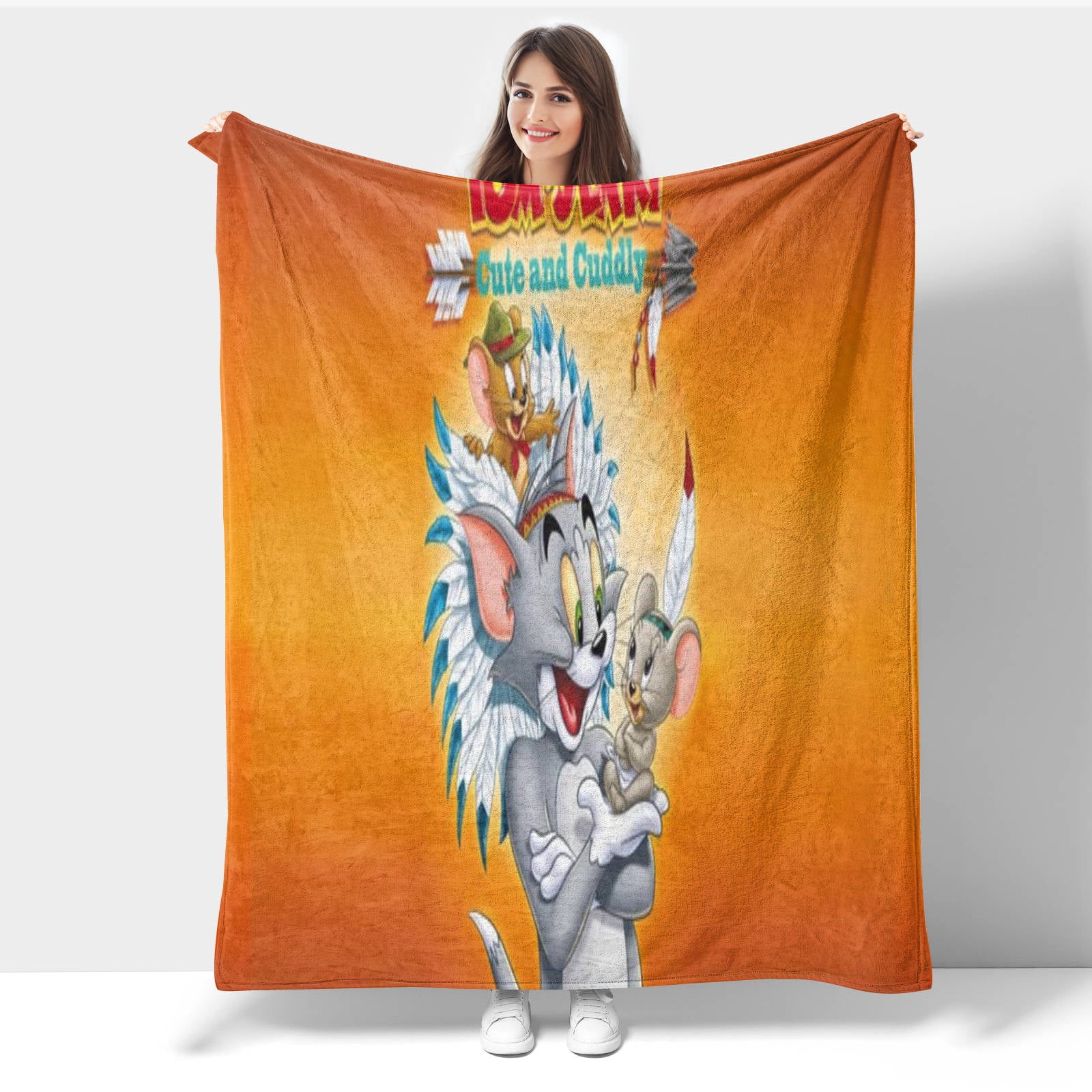 Tom and Jerry Blanket 40IN*30IN - Walmart.com