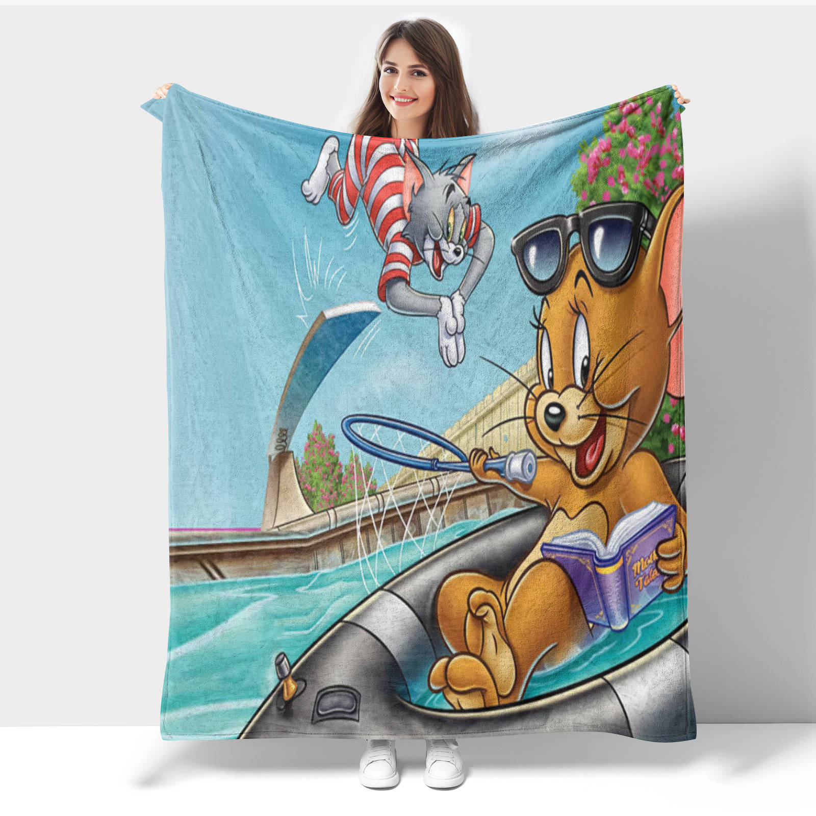 Tom and Jerry Blanket 40IN*30IN - Walmart.com