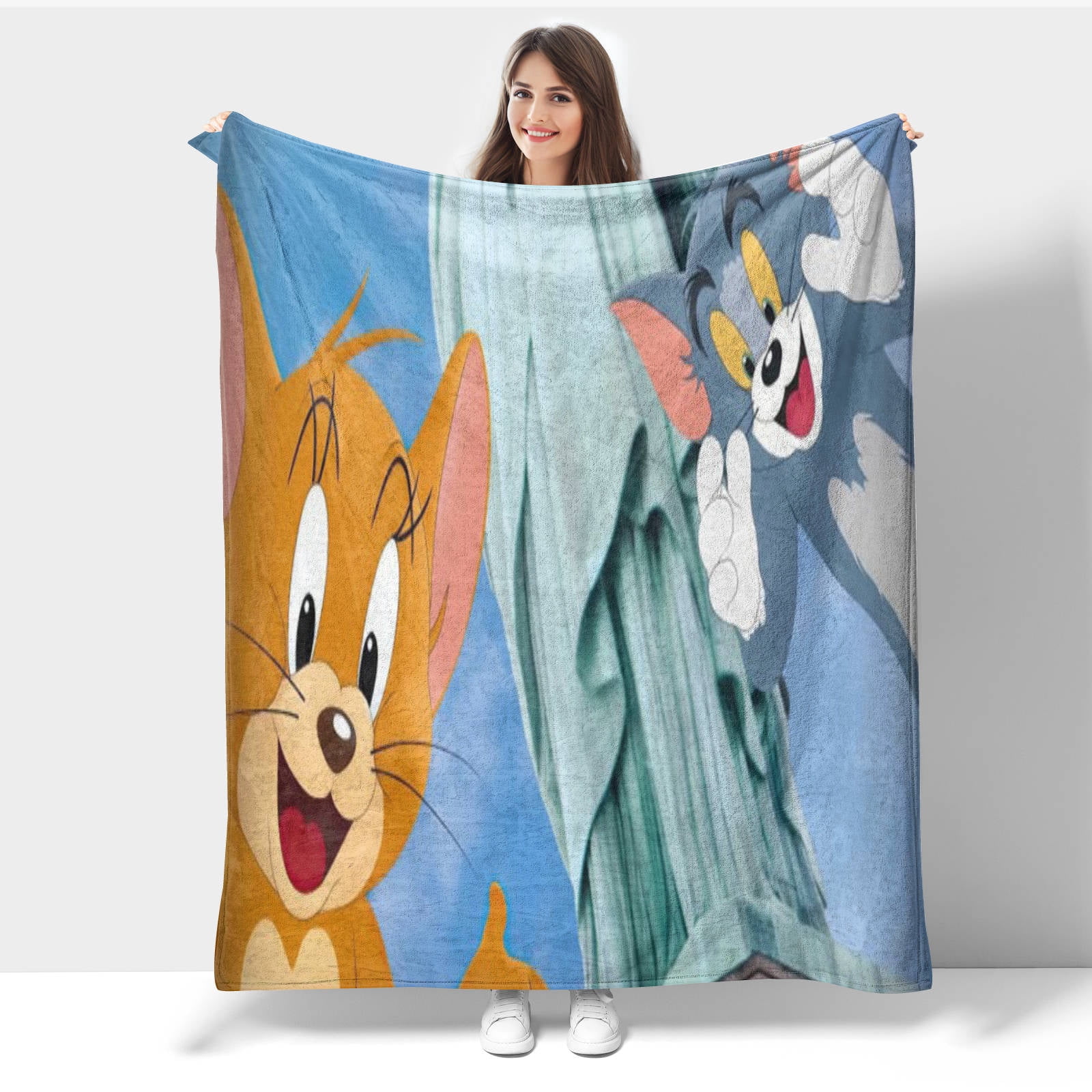 Tom and Jerry Blanket 40IN*30IN - Walmart.com