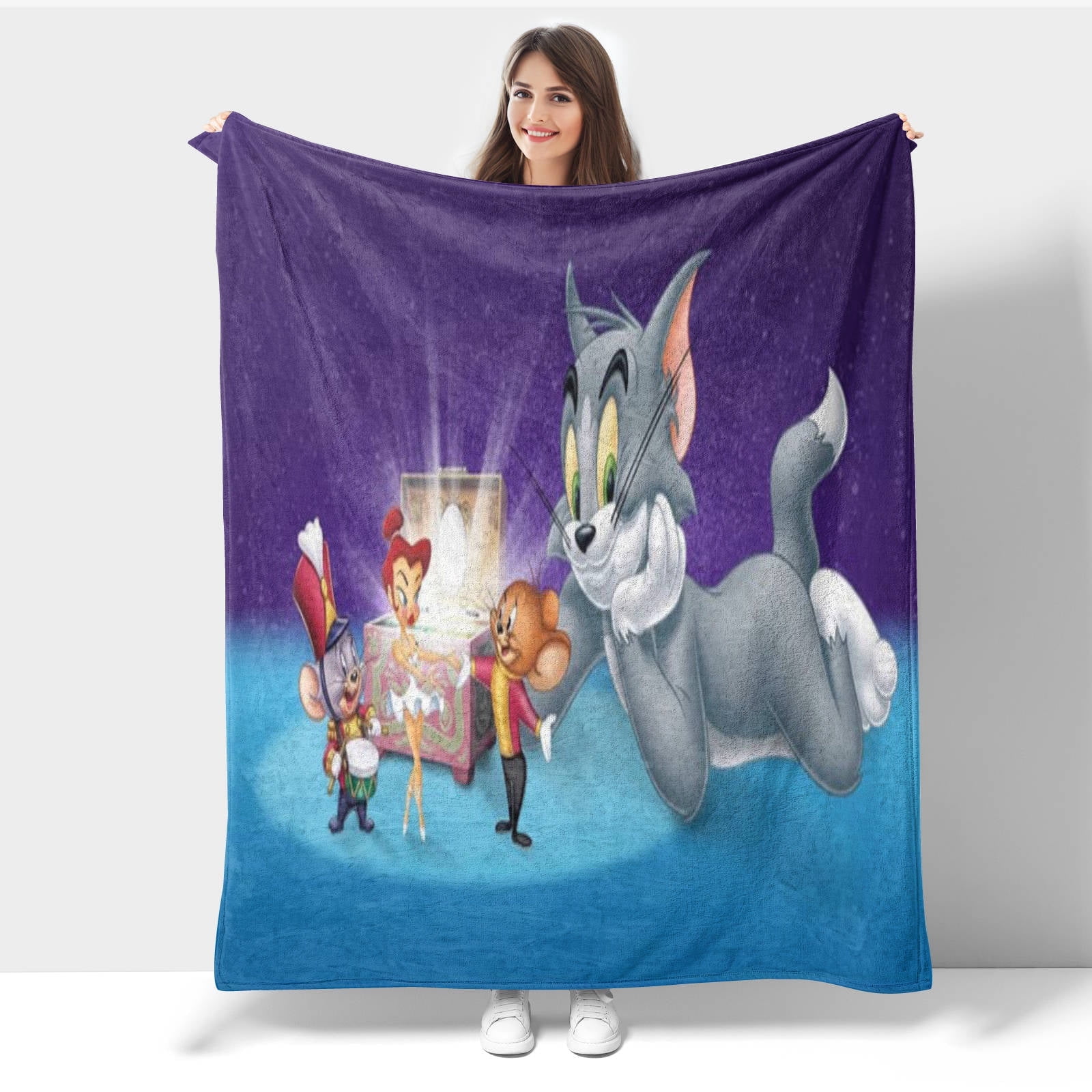 Tom and Jerry Blanket 40IN*30IN - Walmart.com