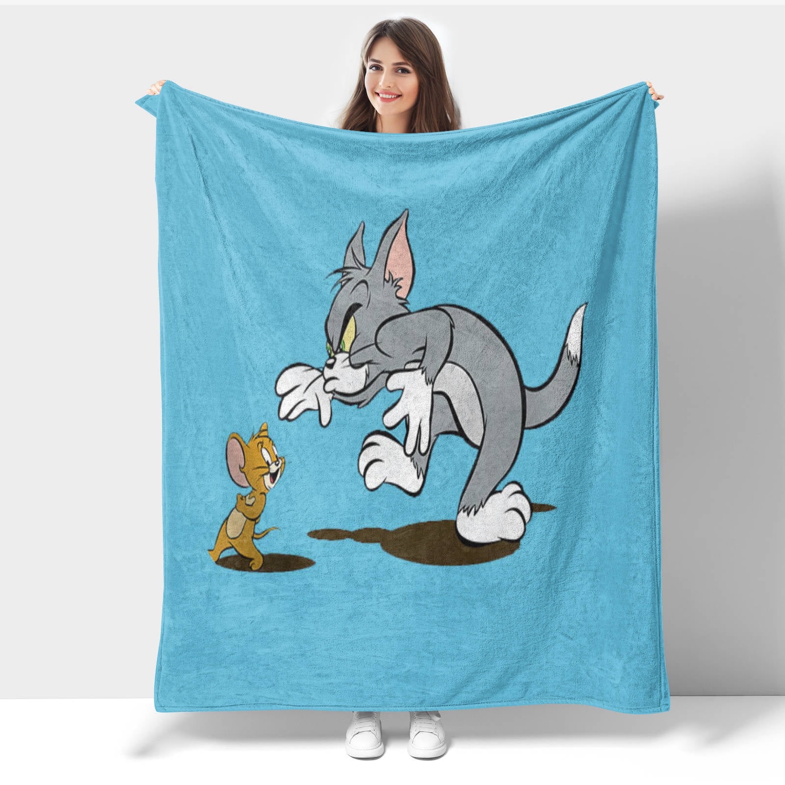 Tom and Jerry Blanket 40IN*60IN - Walmart.com