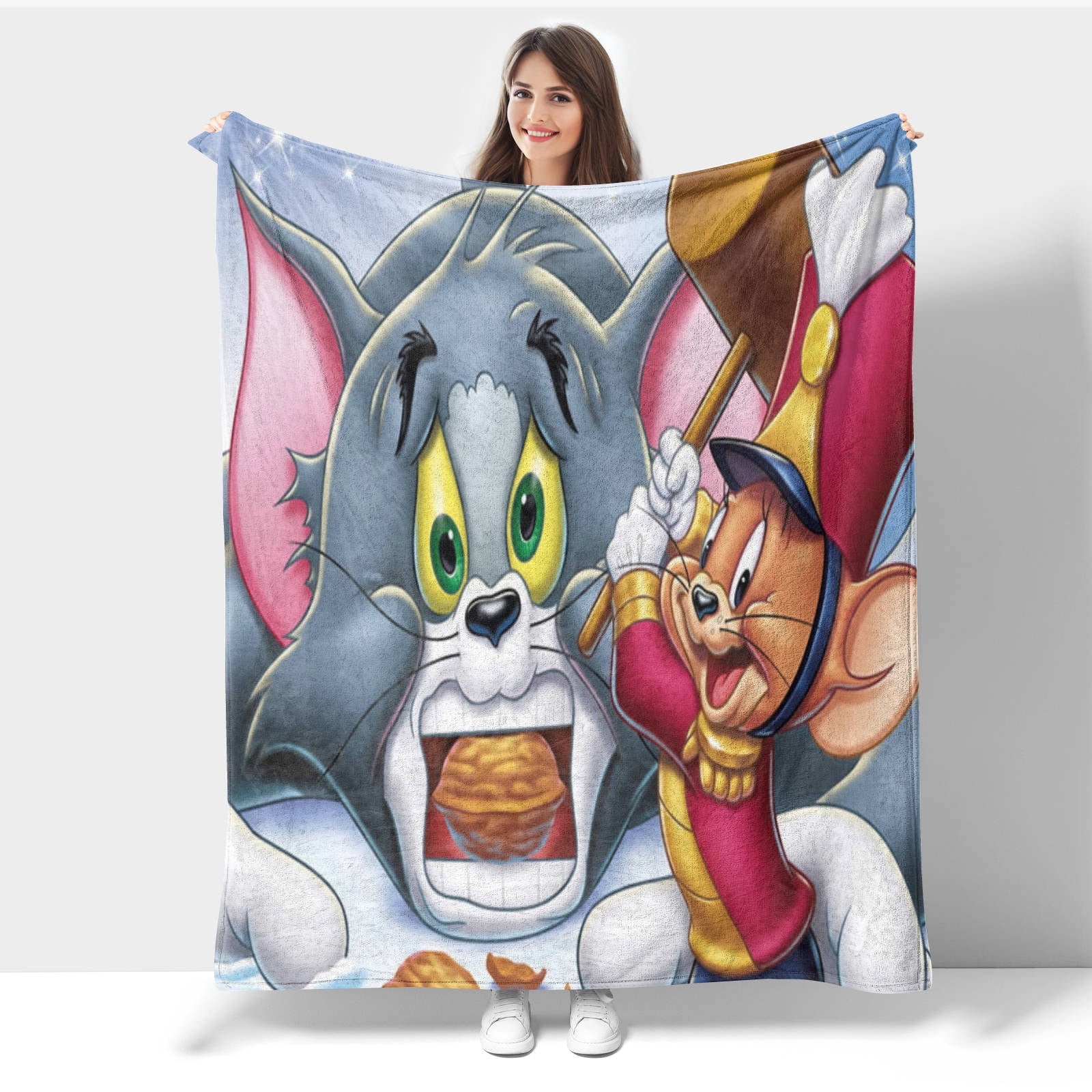 Tom and Jerry Blanket 40IN*60IN - Walmart.com