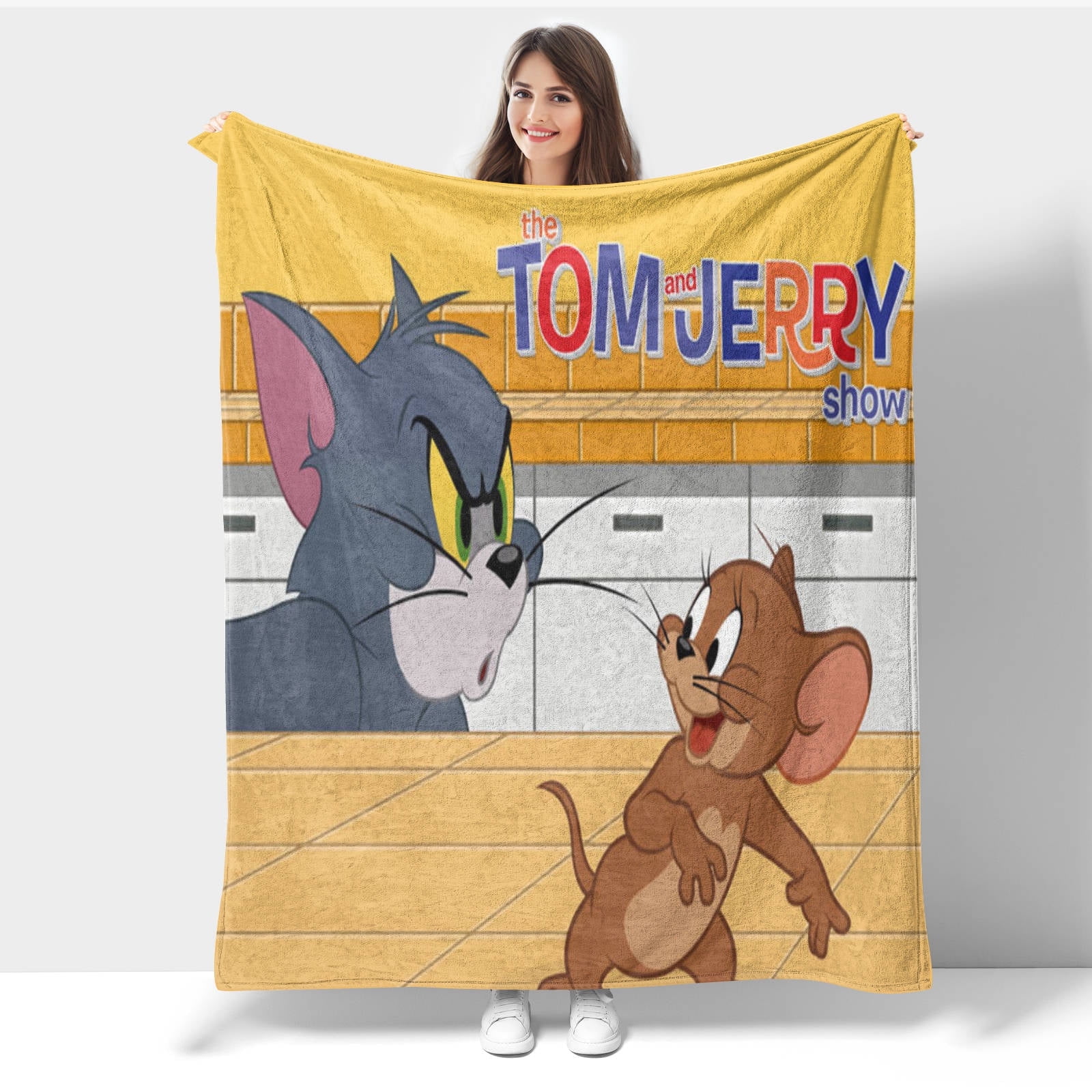 Tom and Jerry Blanket 40IN*60IN - Walmart.com