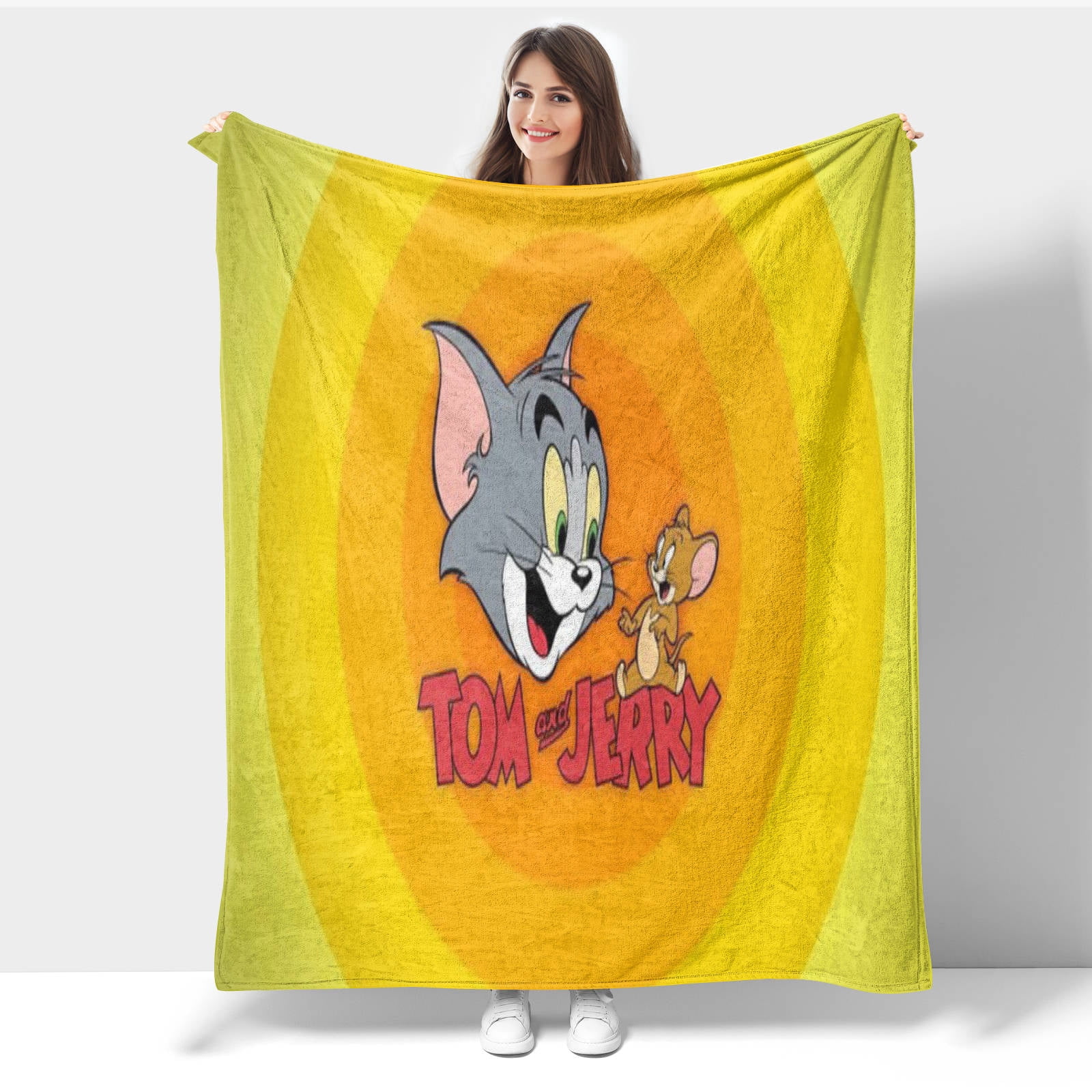 Tom and Jerry Blanket 40IN*60IN - Walmart.com