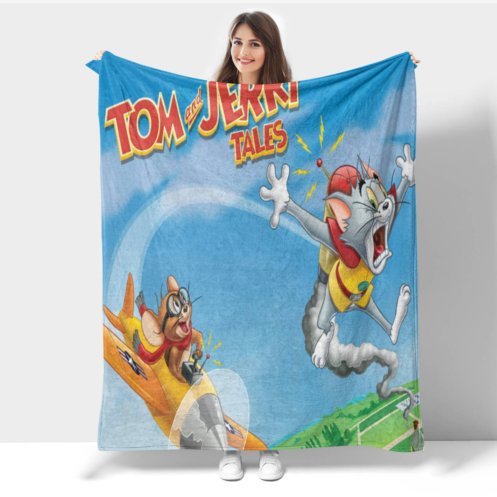 Tom and Jerry Blanket 50IN*40IN - Walmart.com