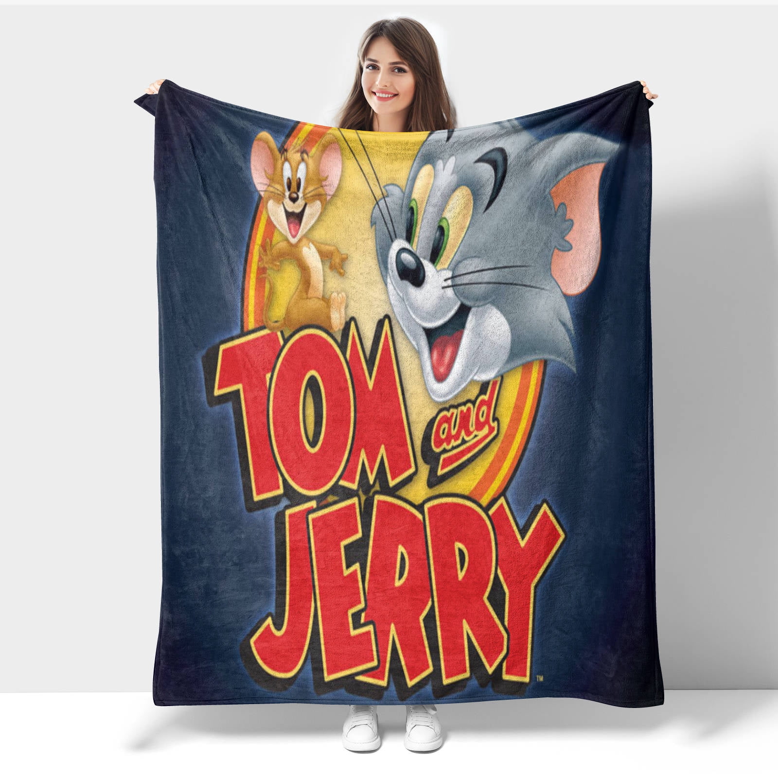 Tom and Jerry Blanket 50IN*40IN - Walmart.com